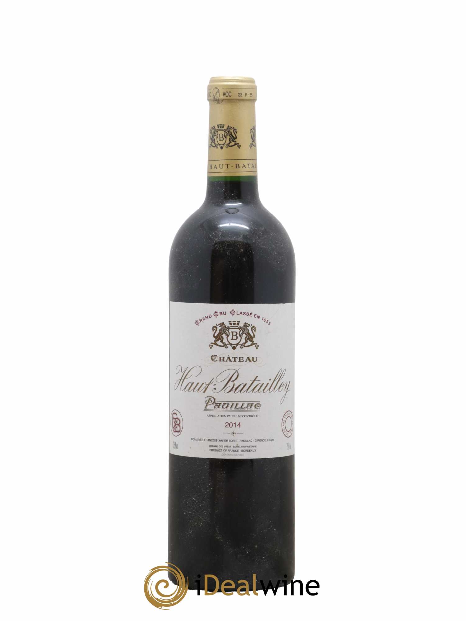 Acheter Château Haut Batailley 5ème Grand Cru Classé 2014 (lot: 8457)