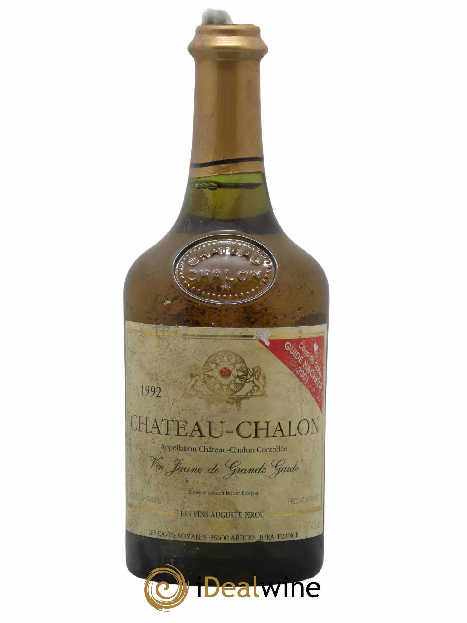 Acheter Château-Chalon Vin Jaune Domaine Auguste Pirou 1992 (lot: 901)
