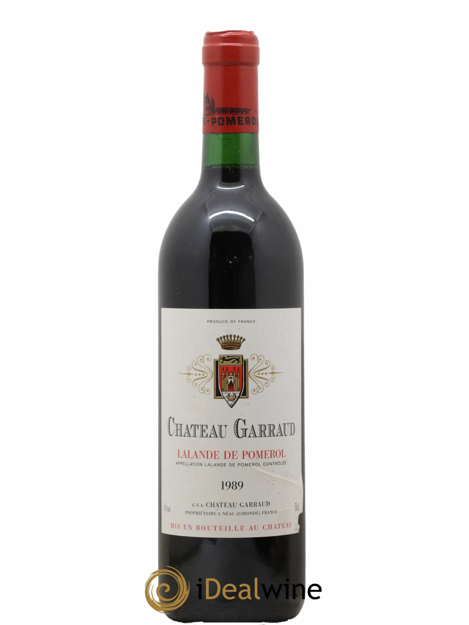 Acheter vin Lalande-de-Pomerol Château Garraud 1989 (lot: B2267986-6870)