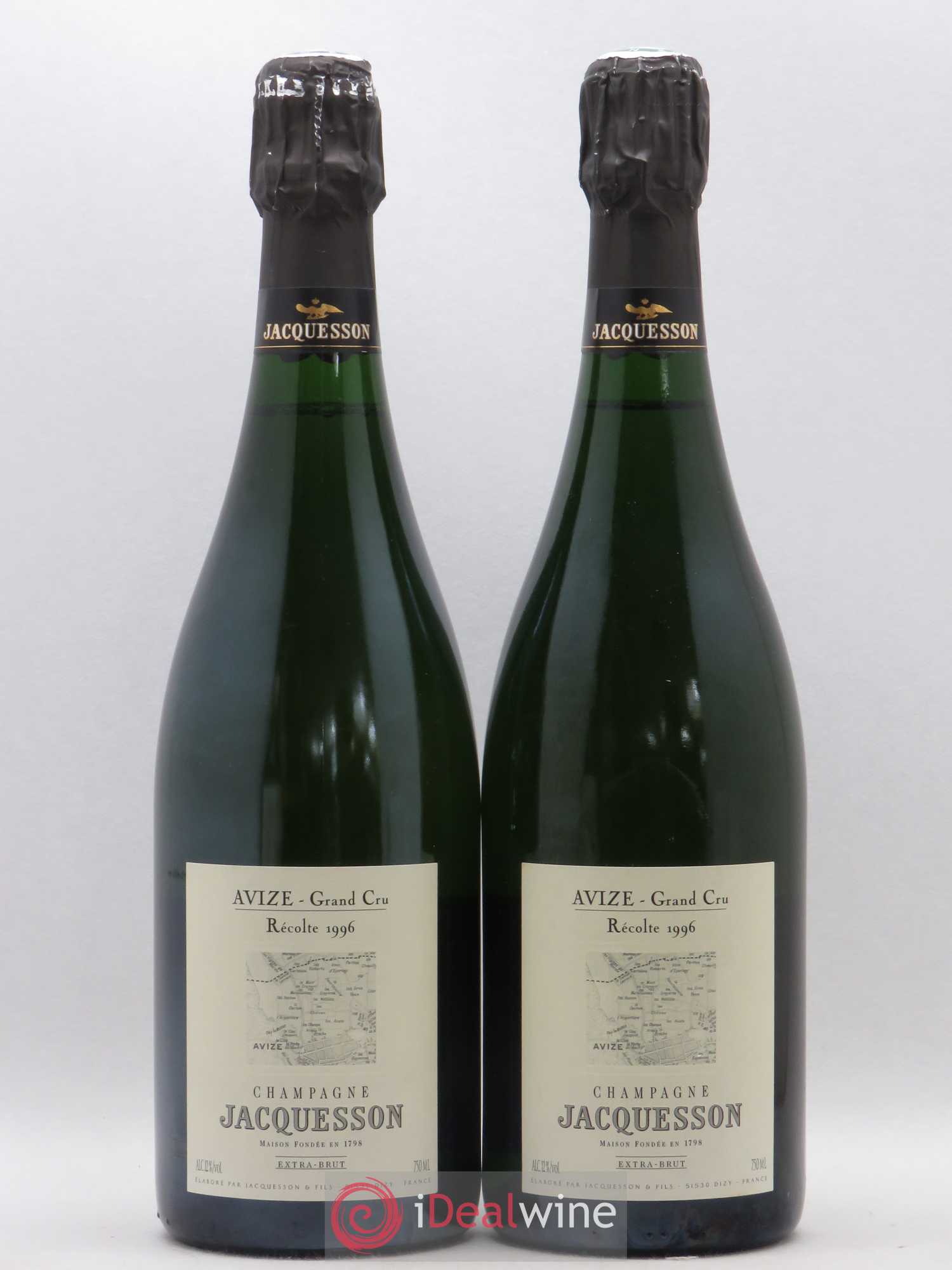 Acheter vin Champagne Avize Grand Cru Extra Brut Jacquesson 1996 (lot ...