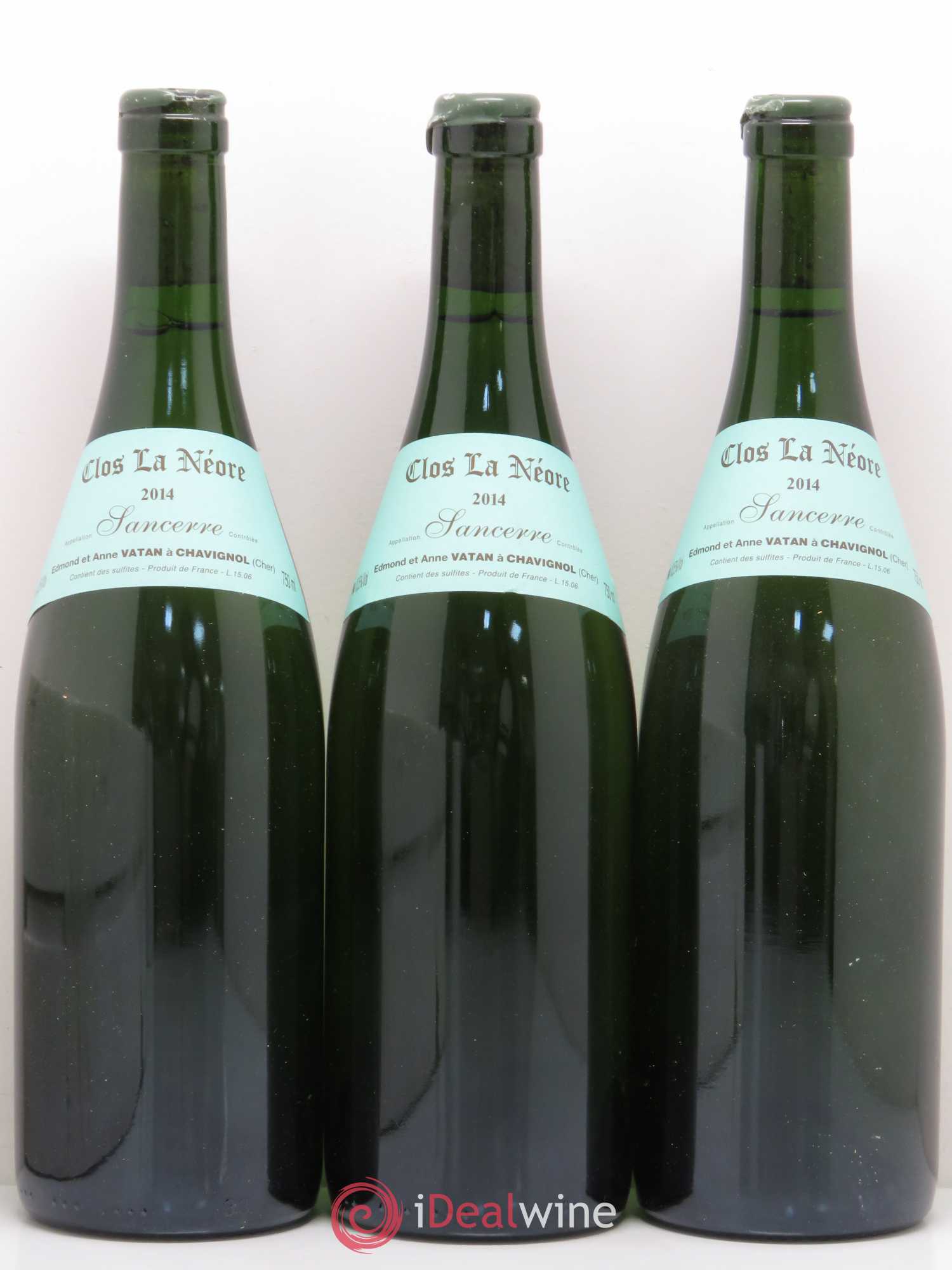 Acheter vin Sancerre Clos la Neore Edmond Vatan 2014 (lot: B2113725-239)