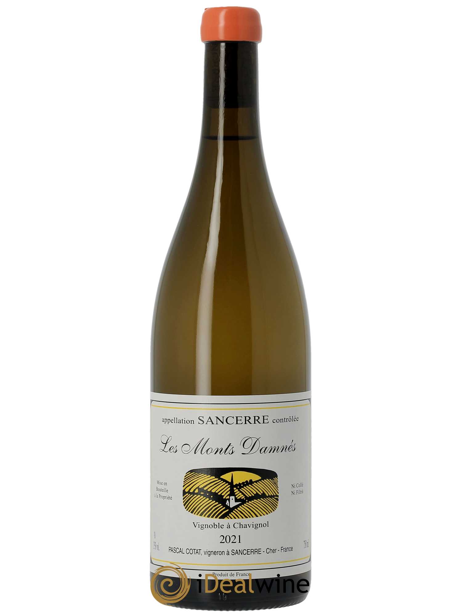 Acheter vin Sancerre Les Monts Damnés Pascal Cotat 2021 (lot: B2110137 ...