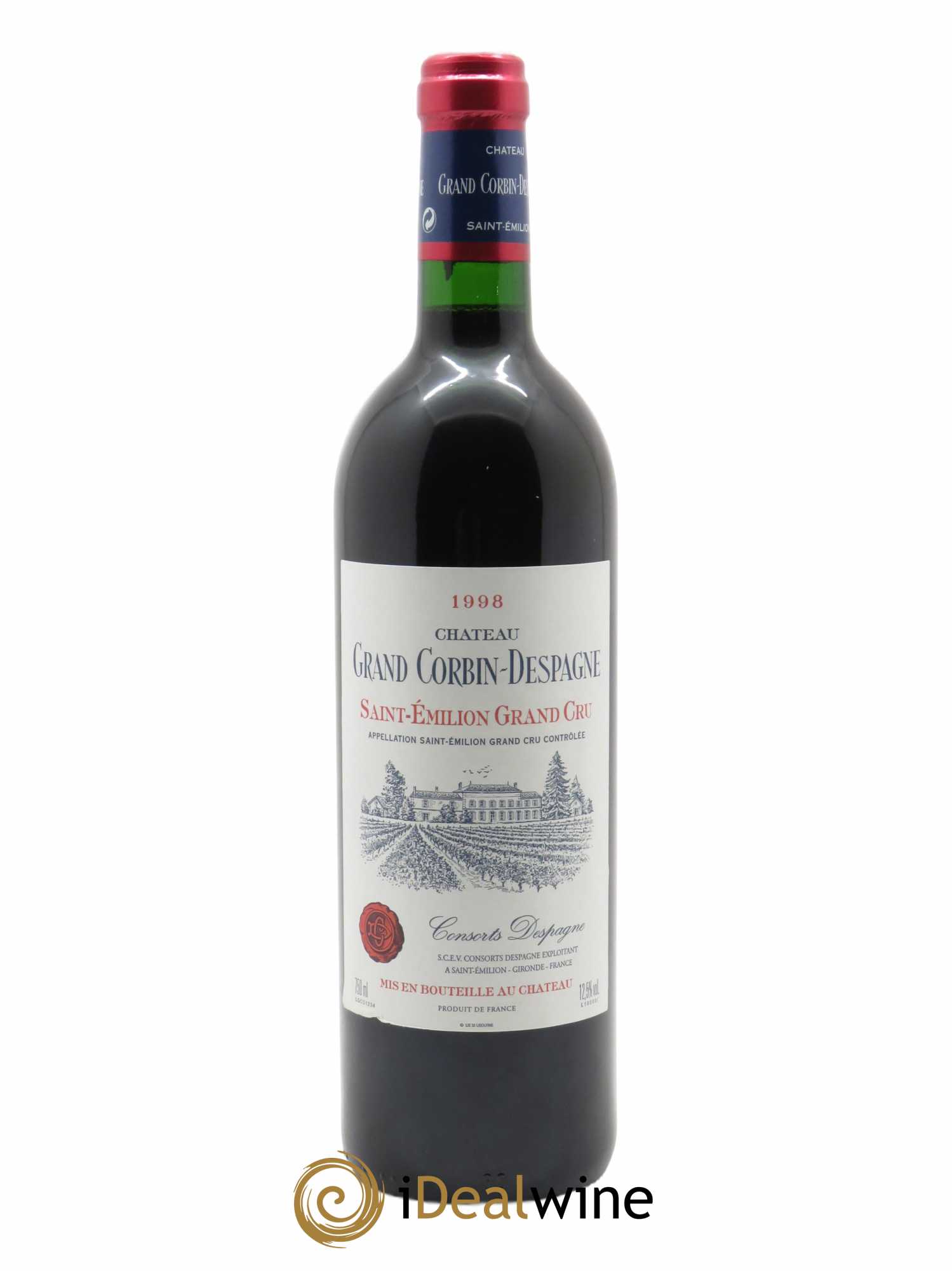 Buy Château Grand Corbin Despagne Grand Cru Classé 1998 (lot: B2110040 ...
