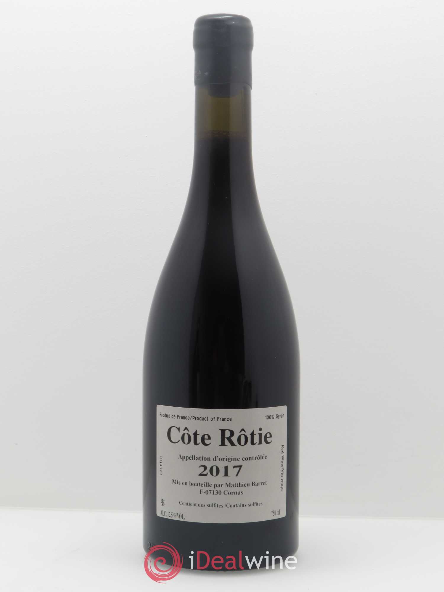 Acheter vin Côte-Rôtie Tupin's Coulet (Domaine du) - Matthieu Barret ...