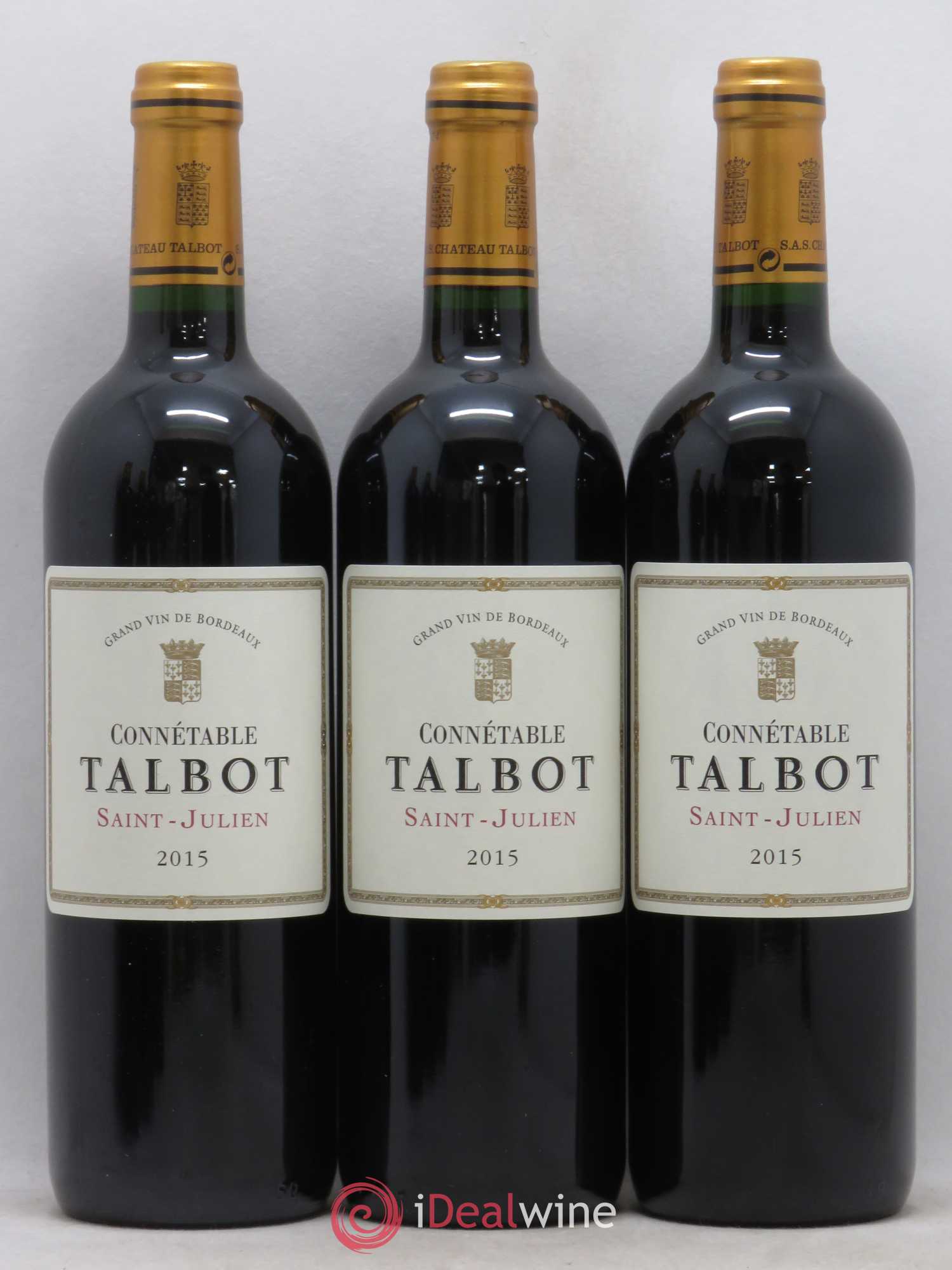 Acheter Connétable de Talbot Second Vin 2015 (lot: B2110040-30990)