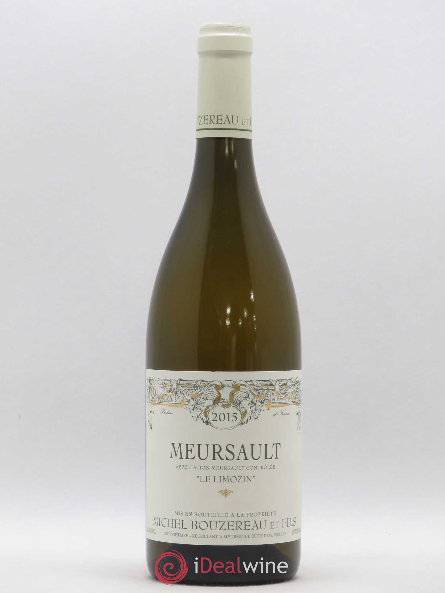 Acheter Meursault Le Limozin Michel Bouzereau et Fils (Domaine) 2015 ...