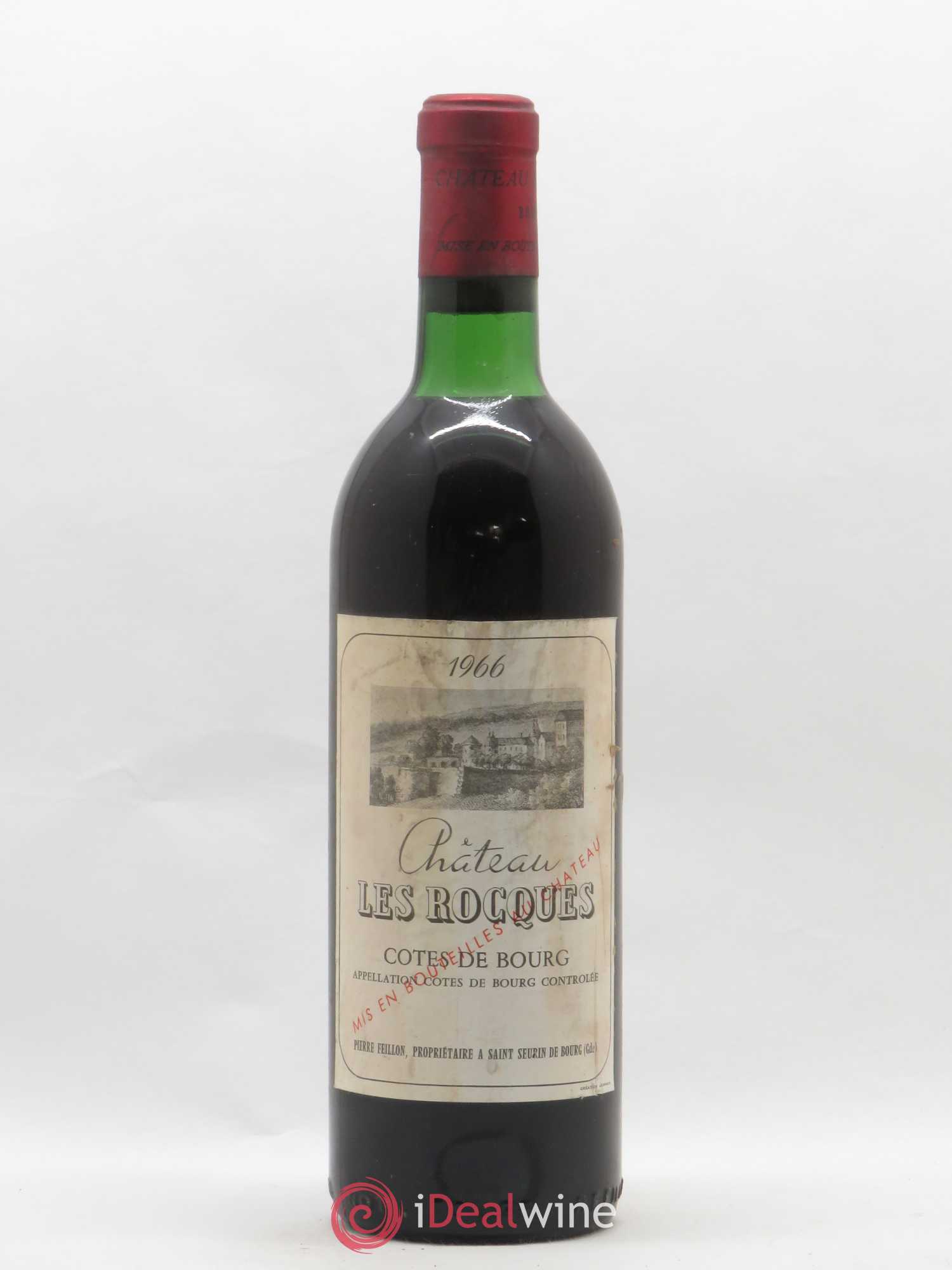 Buy Côtes de Bourg Château les Rocques 1966 (lot: B2166674-8711)