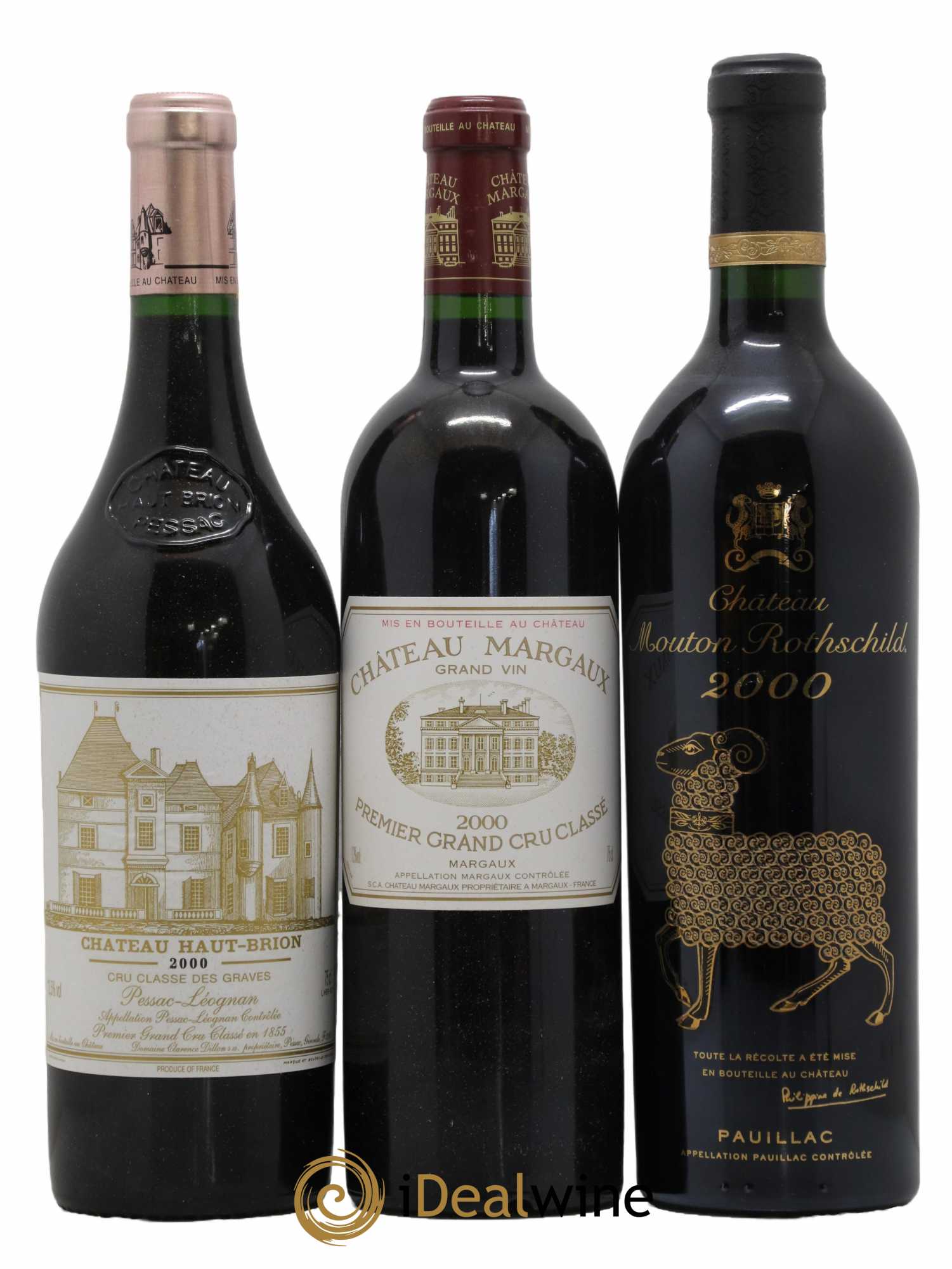 Acheter Caisse Prestige Millésima 2000 Margaux, Lafite, Latour, Mouton, Cheval Blanc, Haut Brion ...