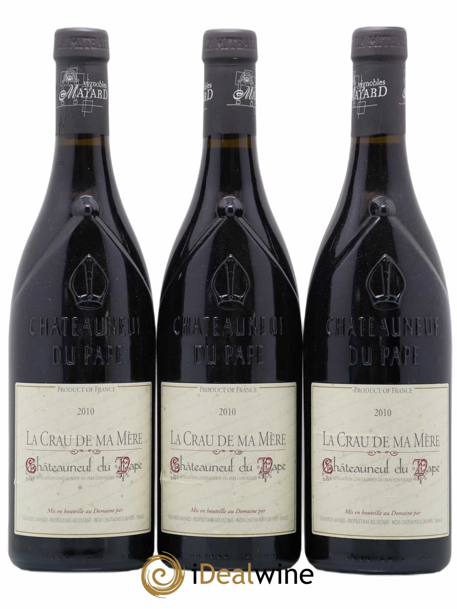 Acheter vin Châteauneuf-du-Pape La Crau de ma Mère Vignobles Mayard ...