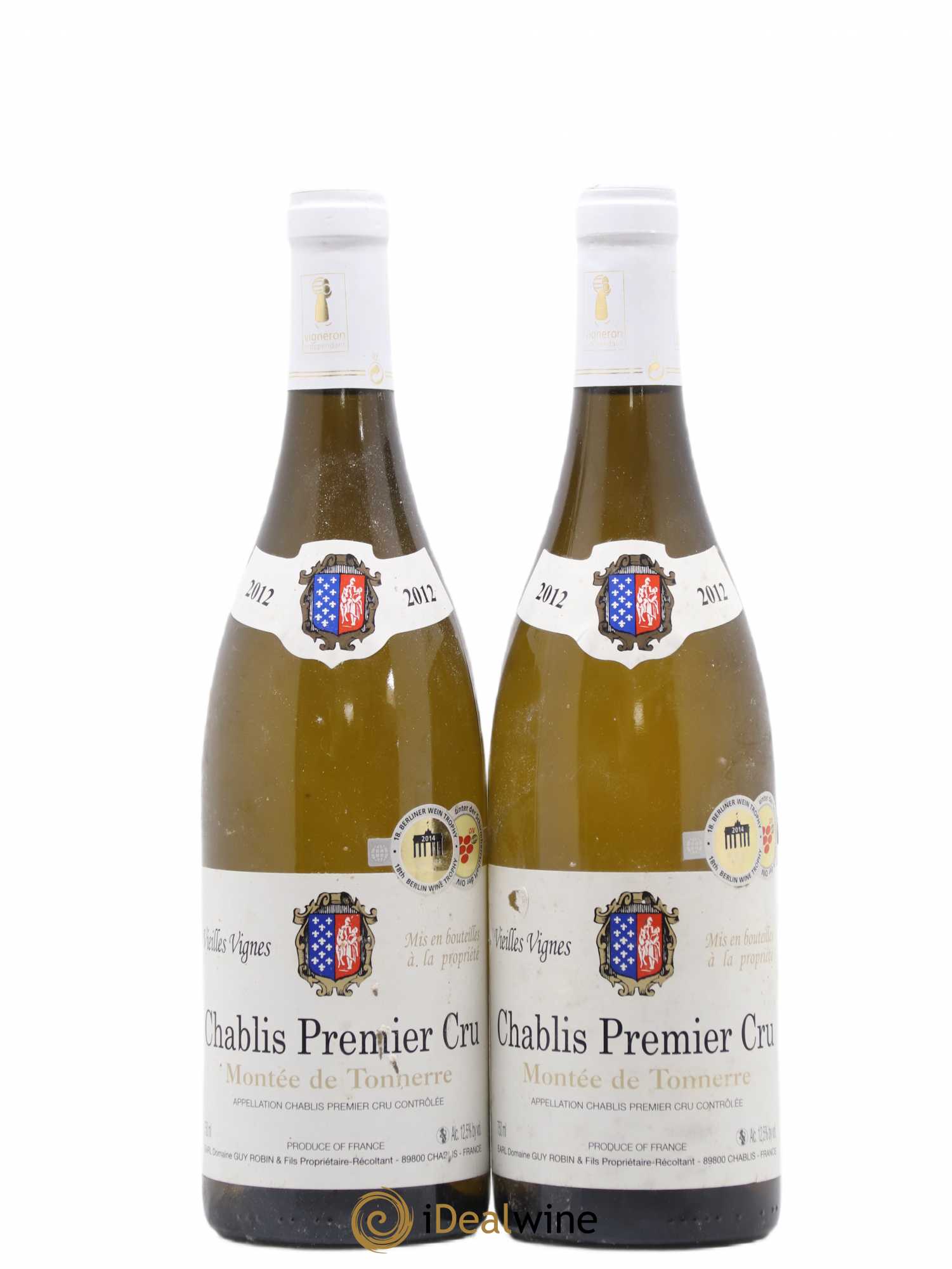 Acheter Chablis 1er Cru Montée de Tonnerre Vieilles vignes Domaine Guy ...