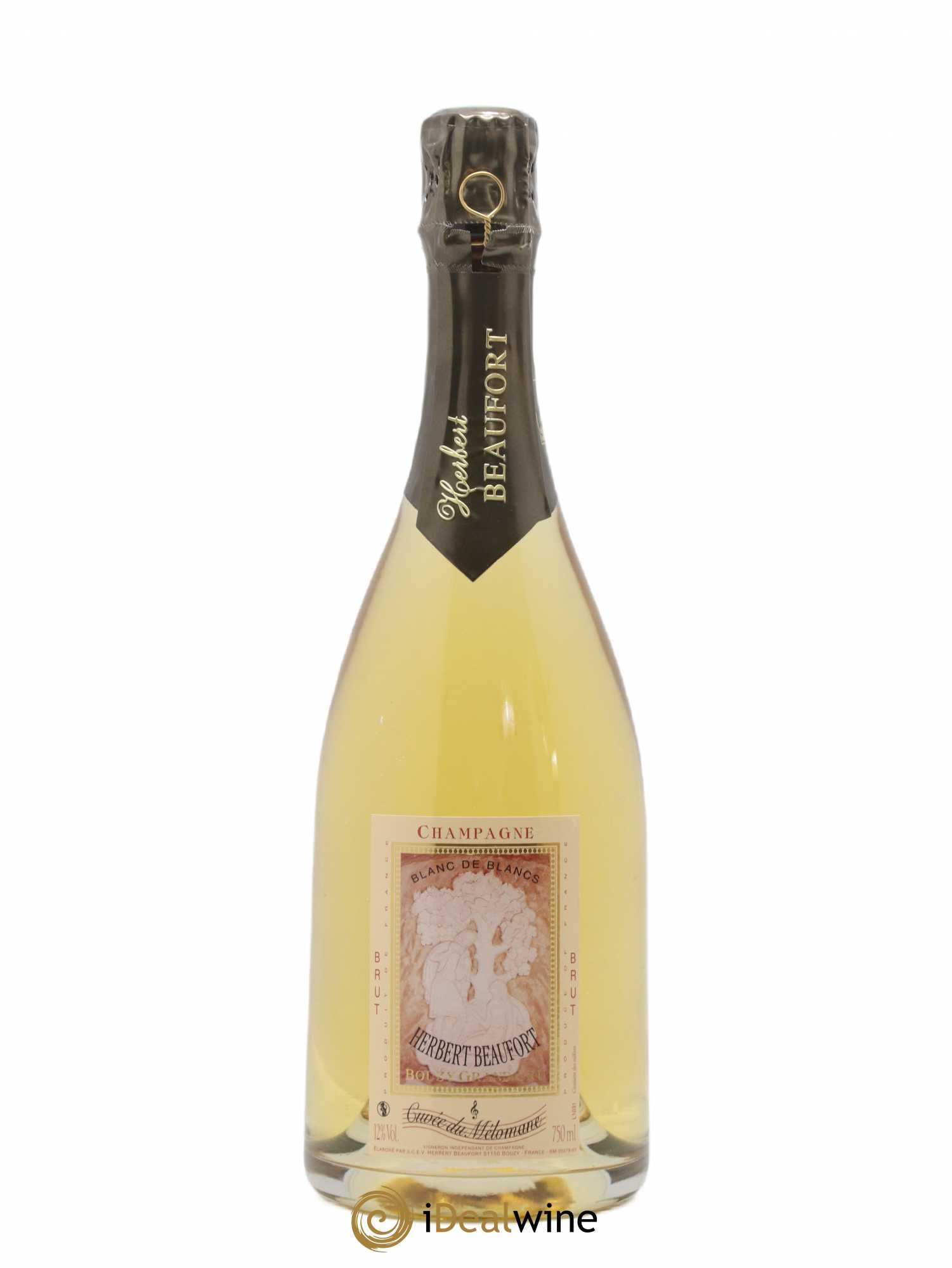 Acheter vin Champagne blanc de blancs Domaine Herbert Beaufort Cuvée du ...