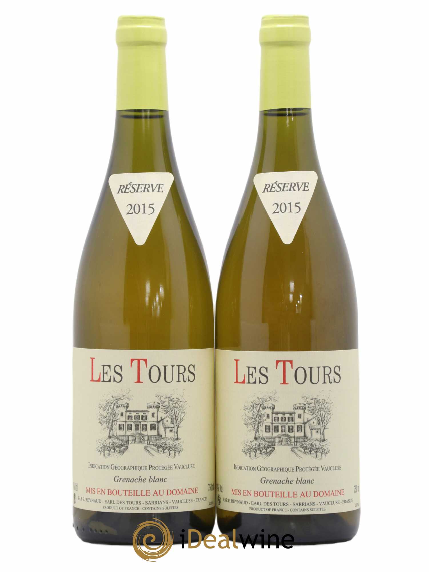 Acheter vin IGP Vaucluse (Vin de Pays de Vaucluse) Les Tours Grenache ...