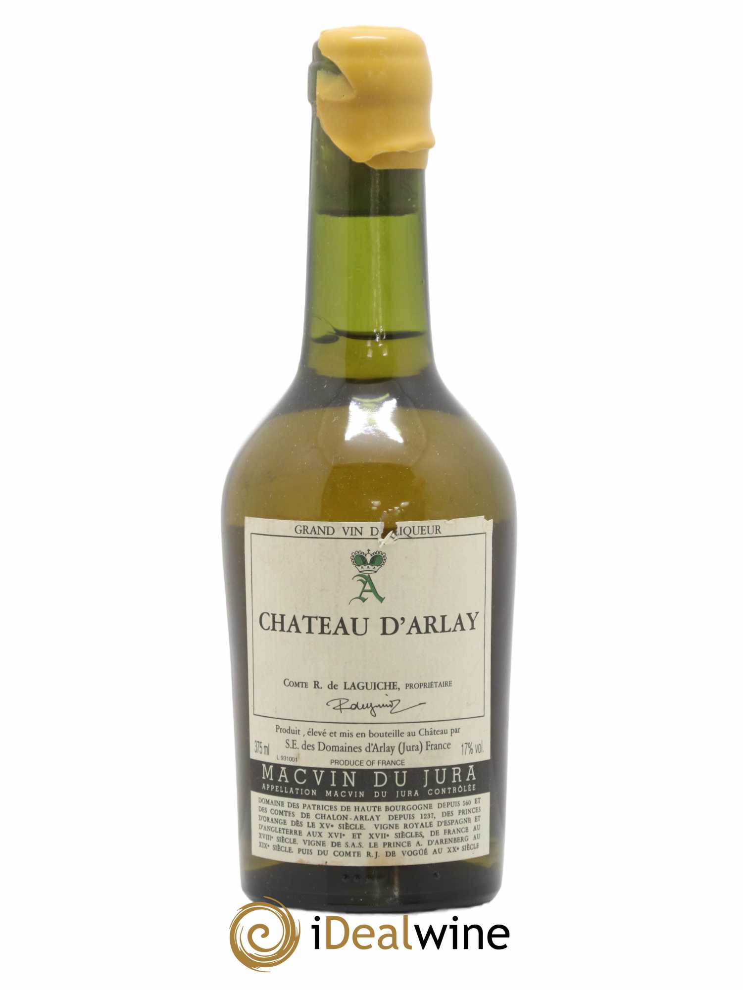 Acheter vin Macvin du Jura Château d'Arlay (lot: B2238855-1120)