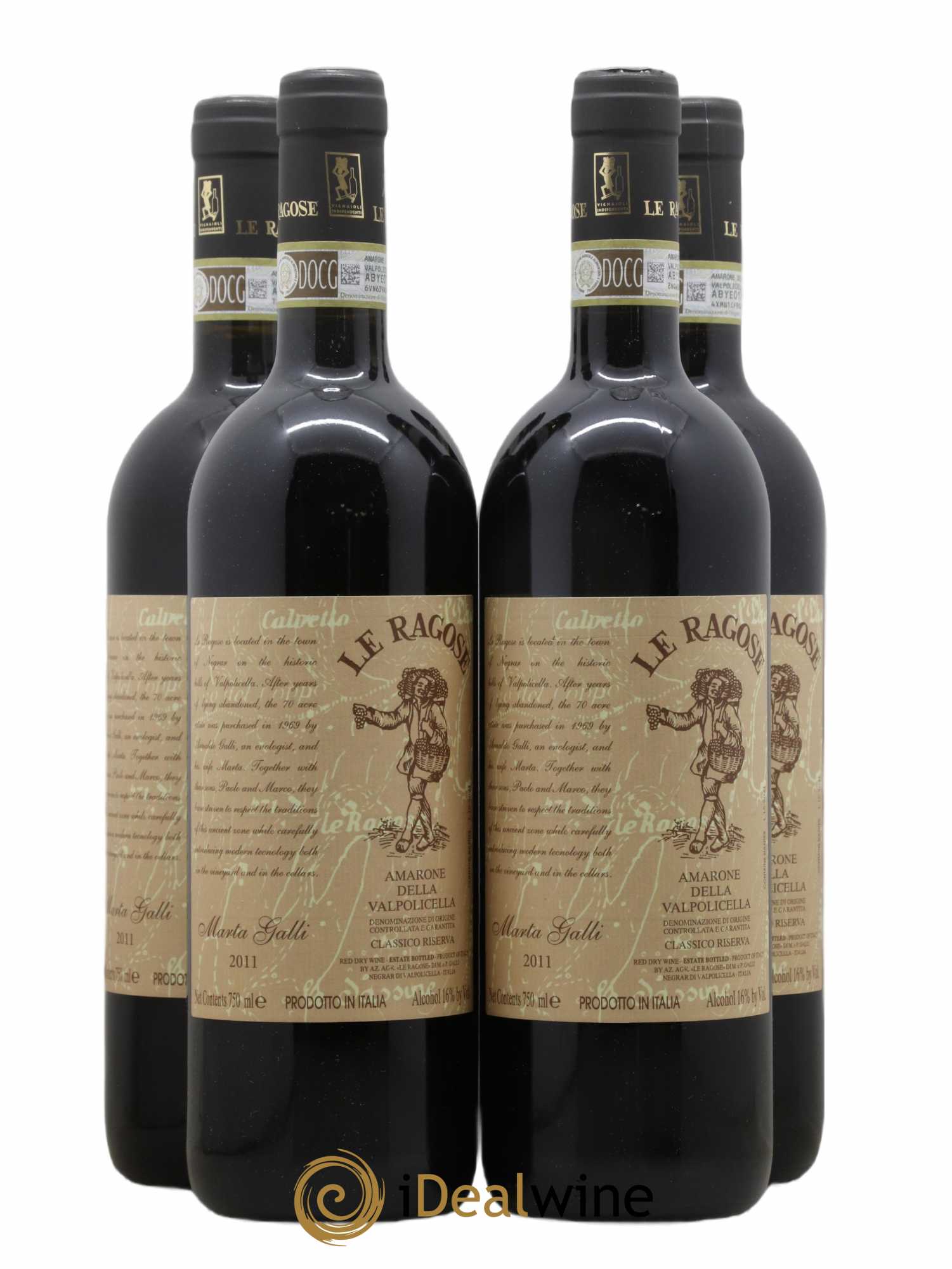 Acheter vin Amarone della Valpolicella DOC Classico Riserva Le Ragose ...