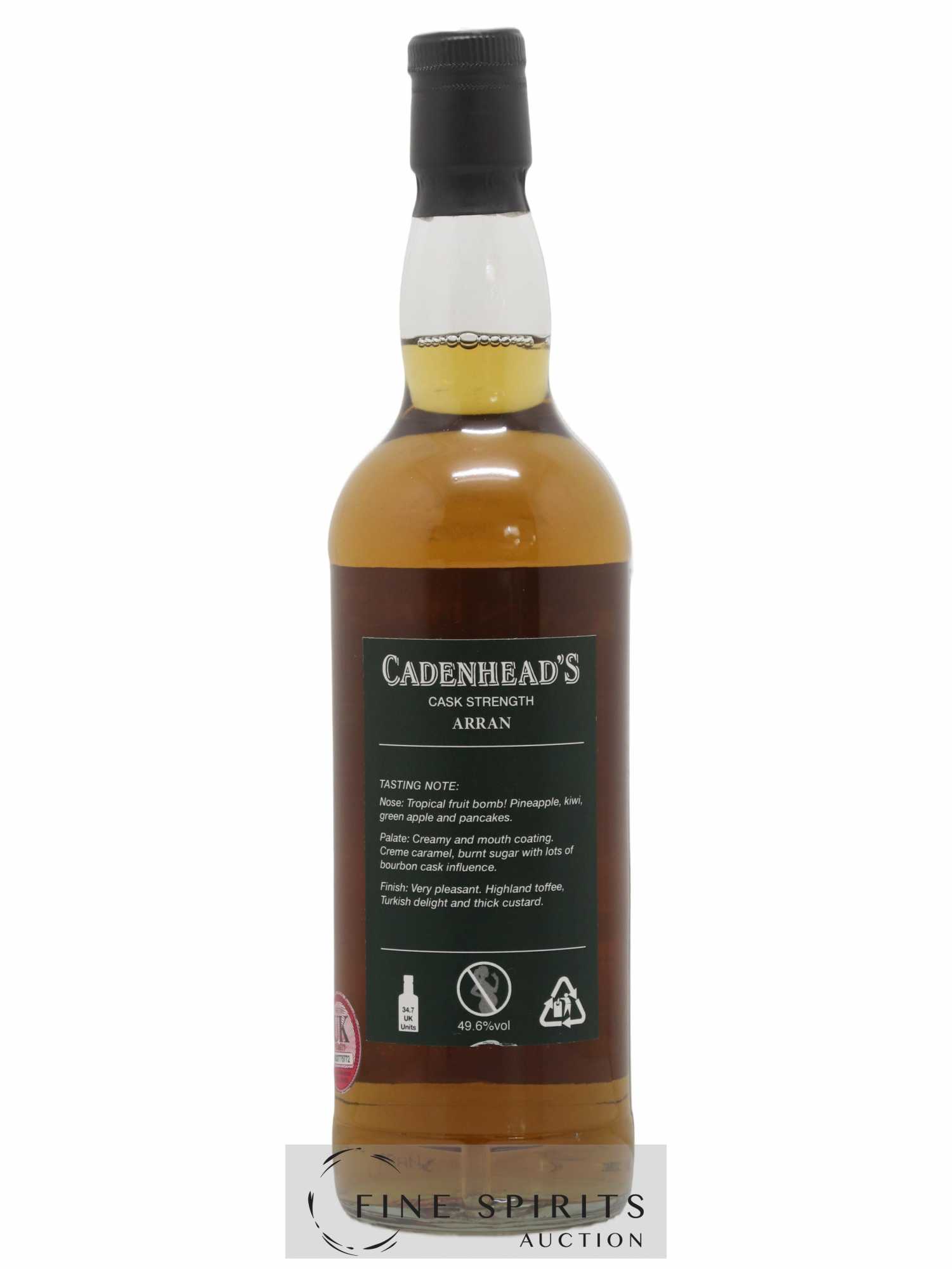 Buy Arran 22 years 1996 Cadenhead's Cask Strength Bourbon Hogshead ...