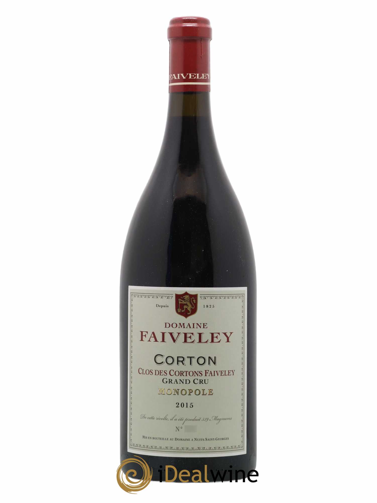 Acheter Corton Grand Cru Clos des Cortons Faiveley 2015 (lot: B2110046 ...