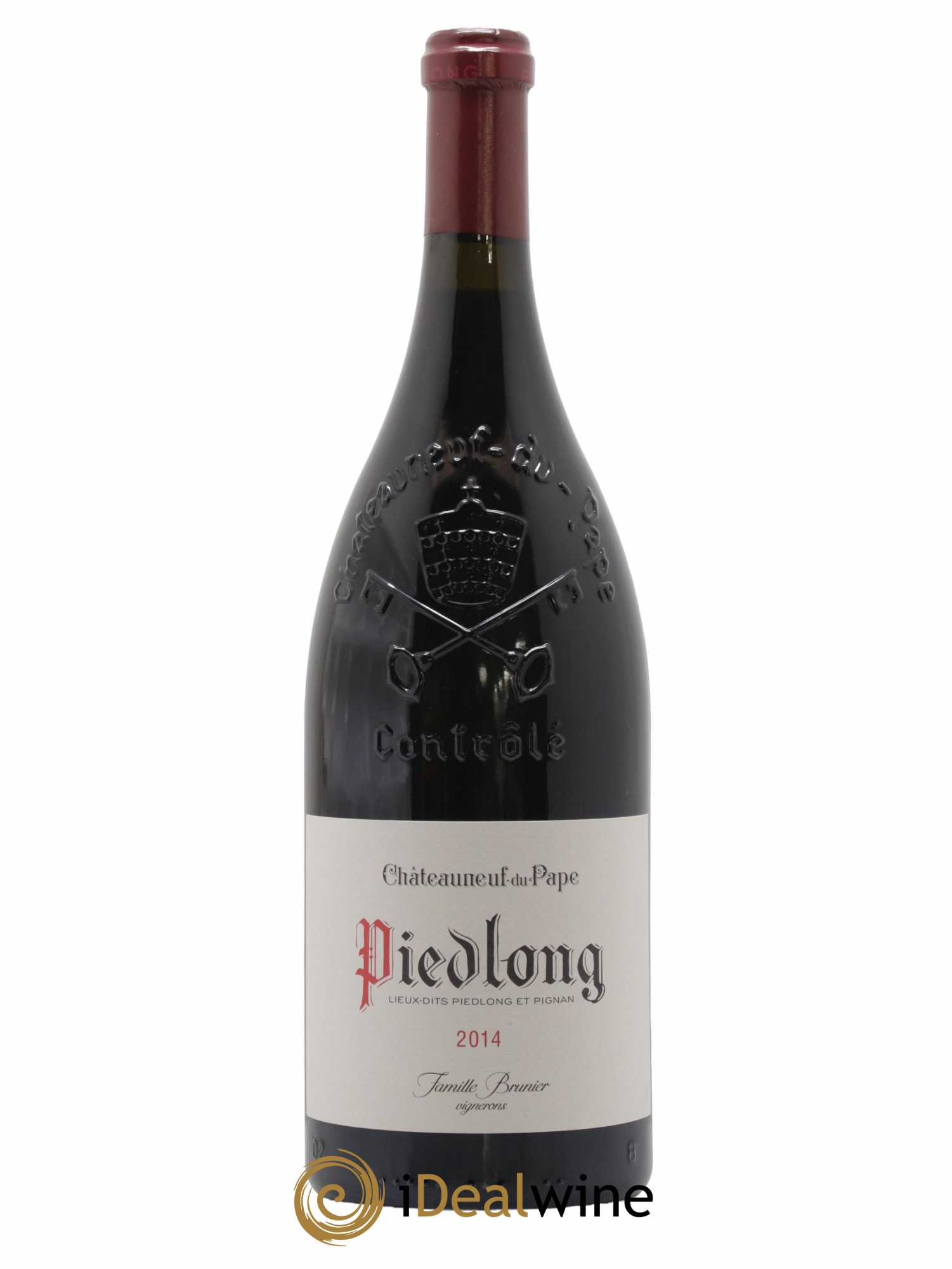 Acheter Châteauneuf-du-Pape Vieux Télégraphe (Domaine du) Piedlong Vignobles Brunier 2014 (lot ...