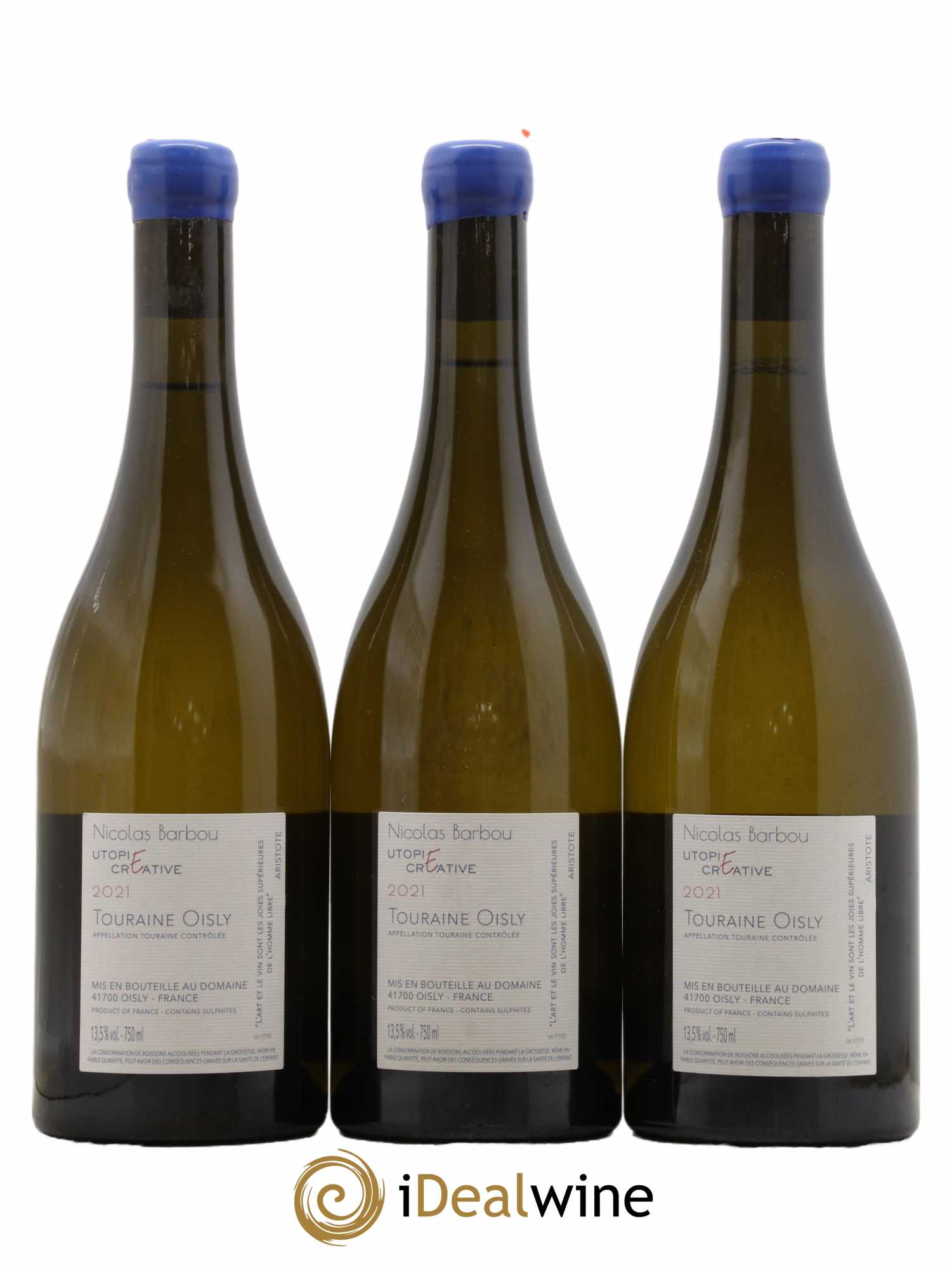 Acheter vin Touraine Oisly Utopie Créative Nicolas Barbou 2021 (lot ...