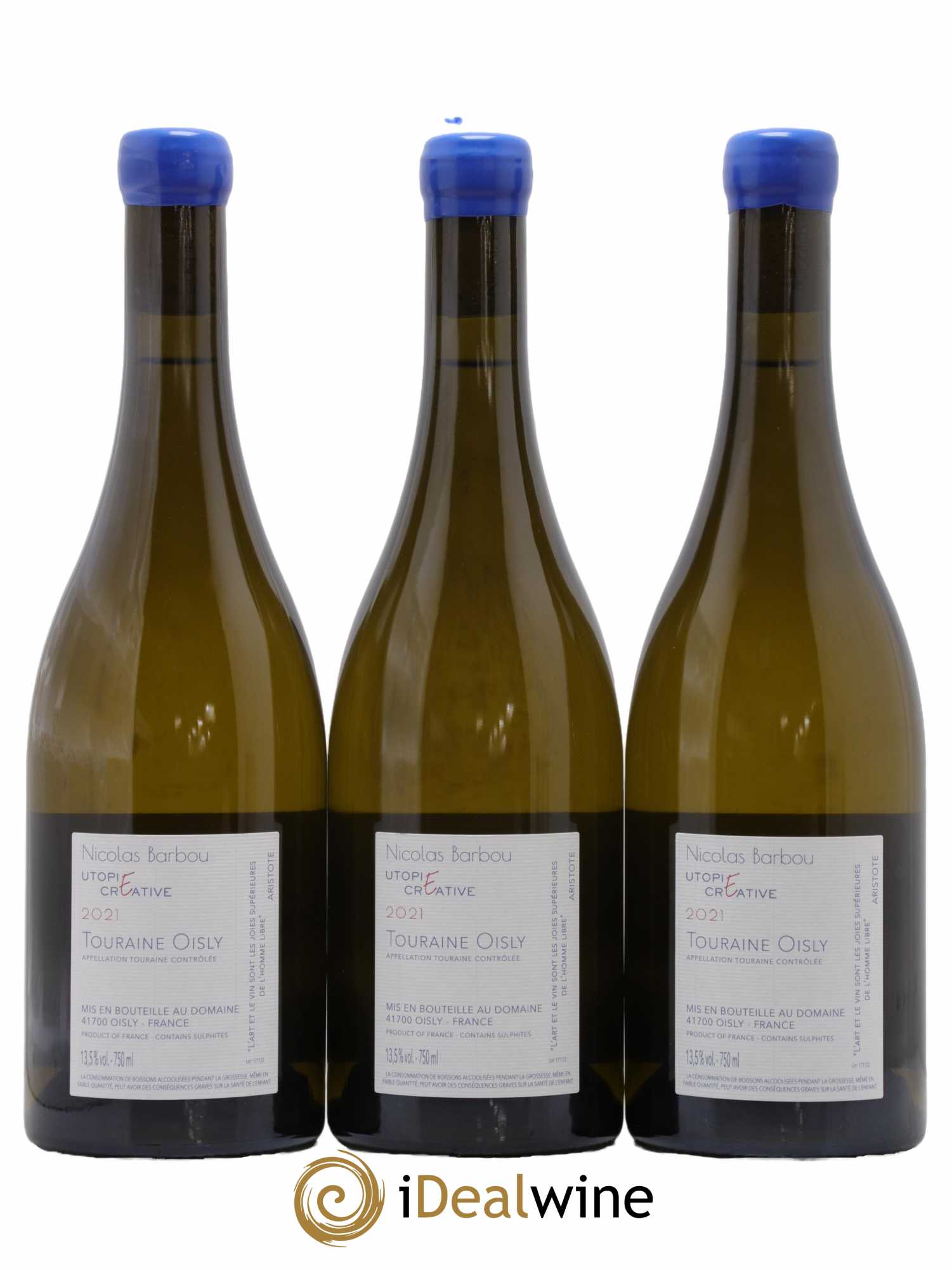 Acheter Touraine Oisly Utopie Créative Nicolas Barbou 2021 (lot ...
