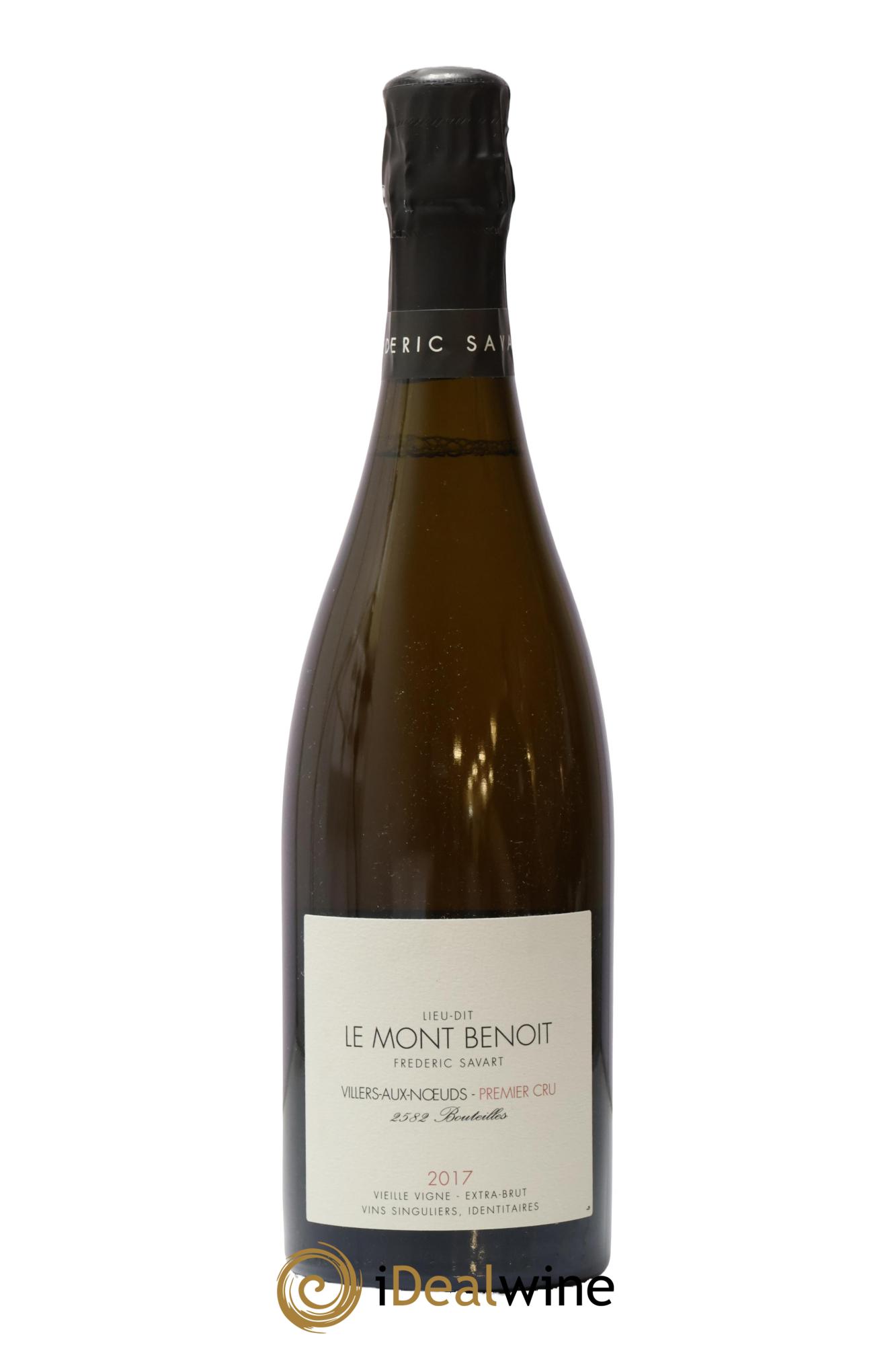 Buy Champagne 1er Cru Le Mont Benoît Brut Frédéric Savart 2017 (lot ...