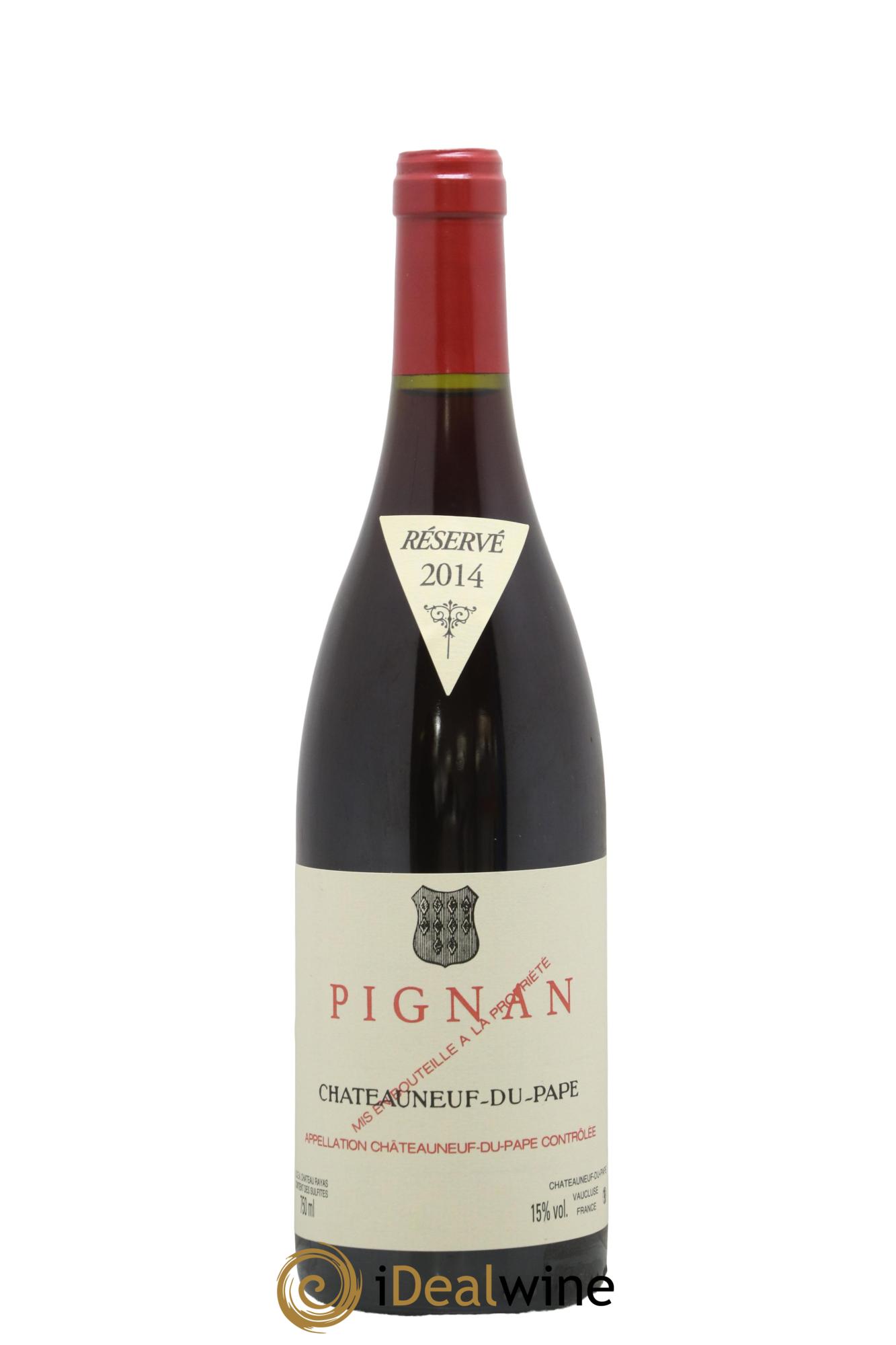 Acheter vin Châteauneuf-du-Pape Pignan Emmanuel Reynaud 2014 (lot: 2617992)