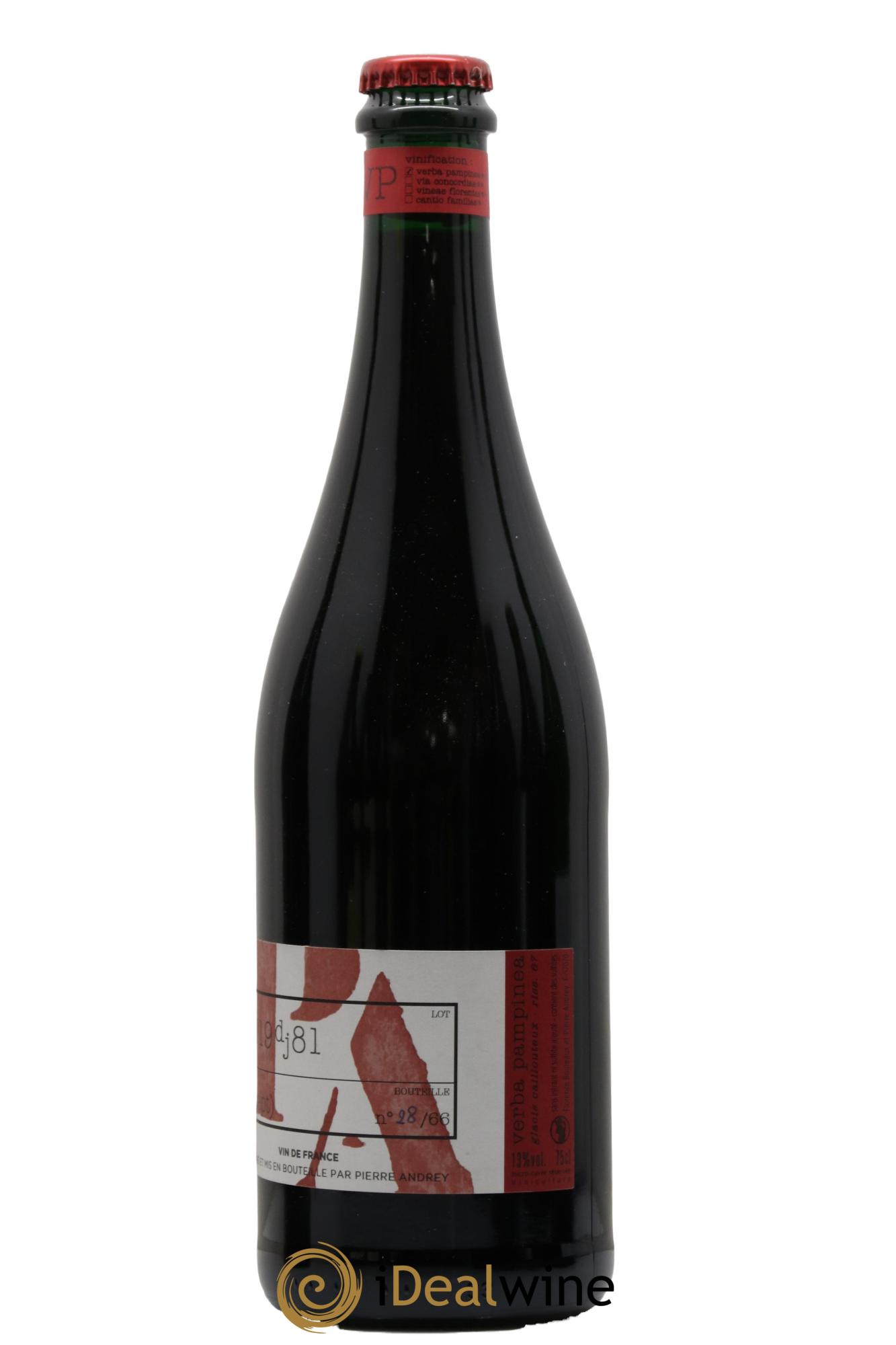 Acheter Vin de France Verba Pampinea Pinot Noir Florence Bouleaux et ...