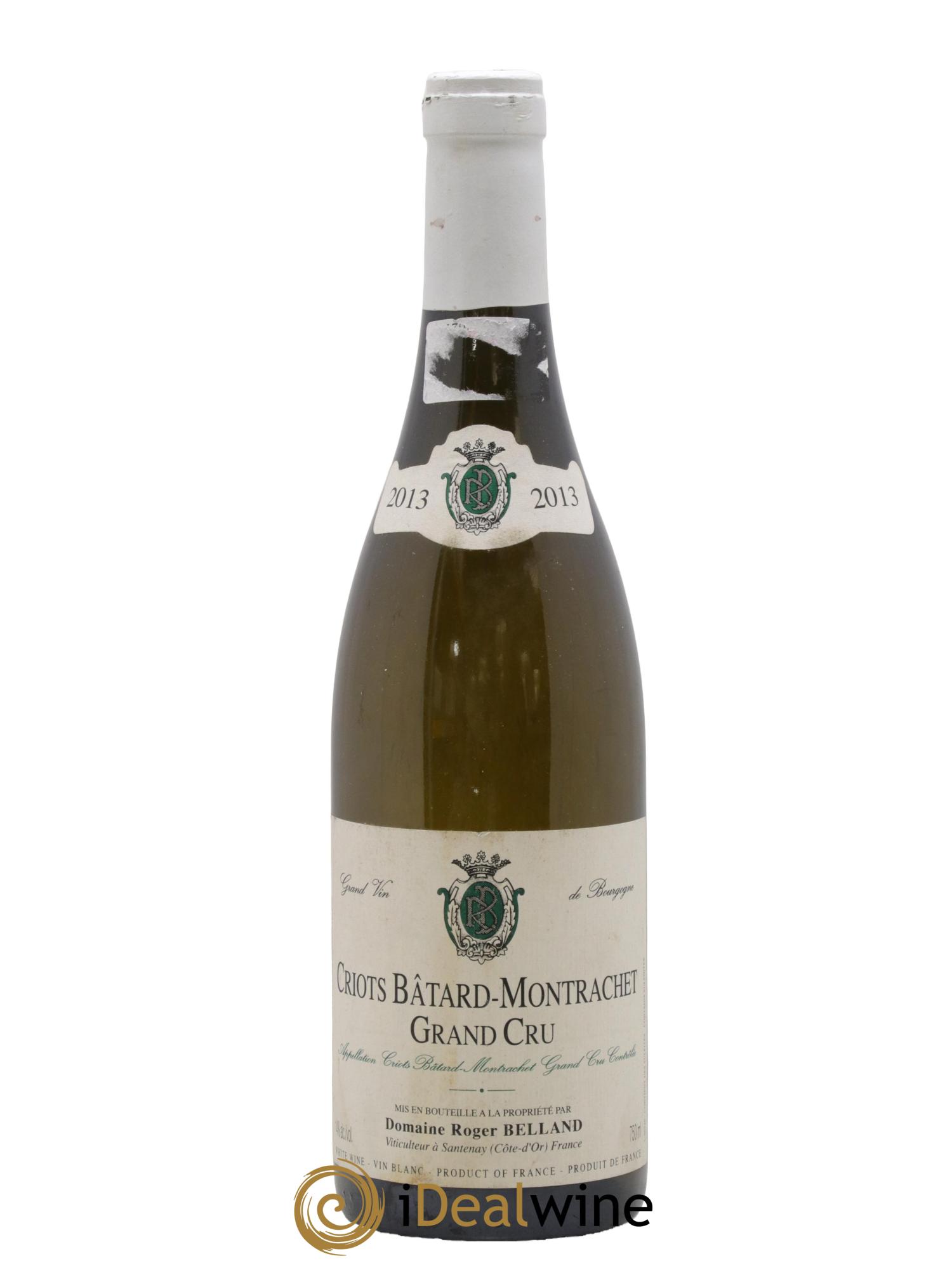 Acquista Criots-Bâtard-Montrachet Grand Cru Roger Belland (Domaine ...