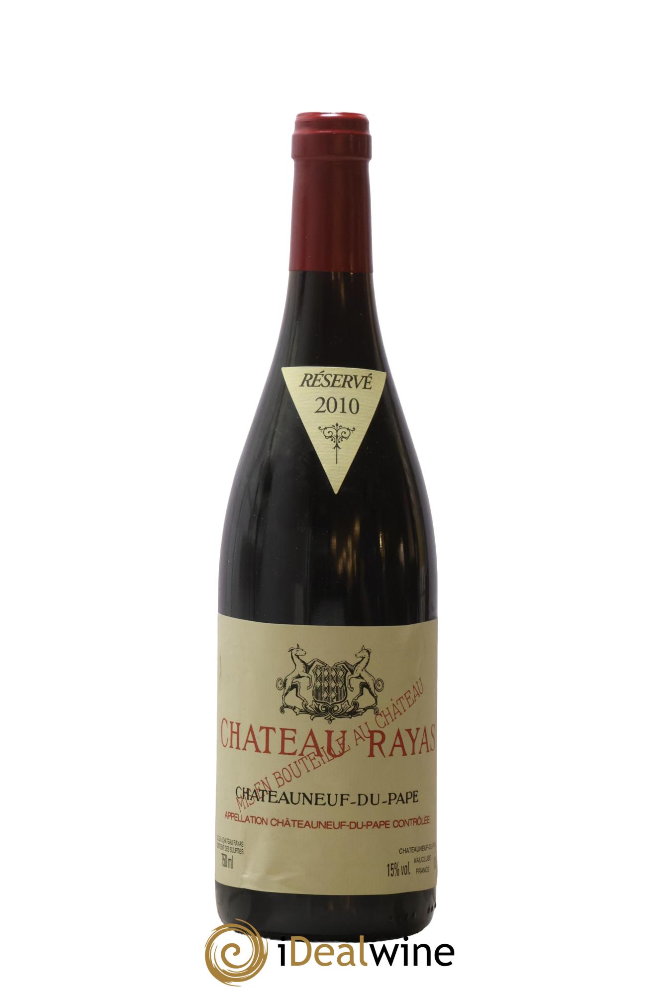 Buy Châteauneuf-du-Pape Château Rayas Emmanuel Reynaud 2010 (lot: 2632748)