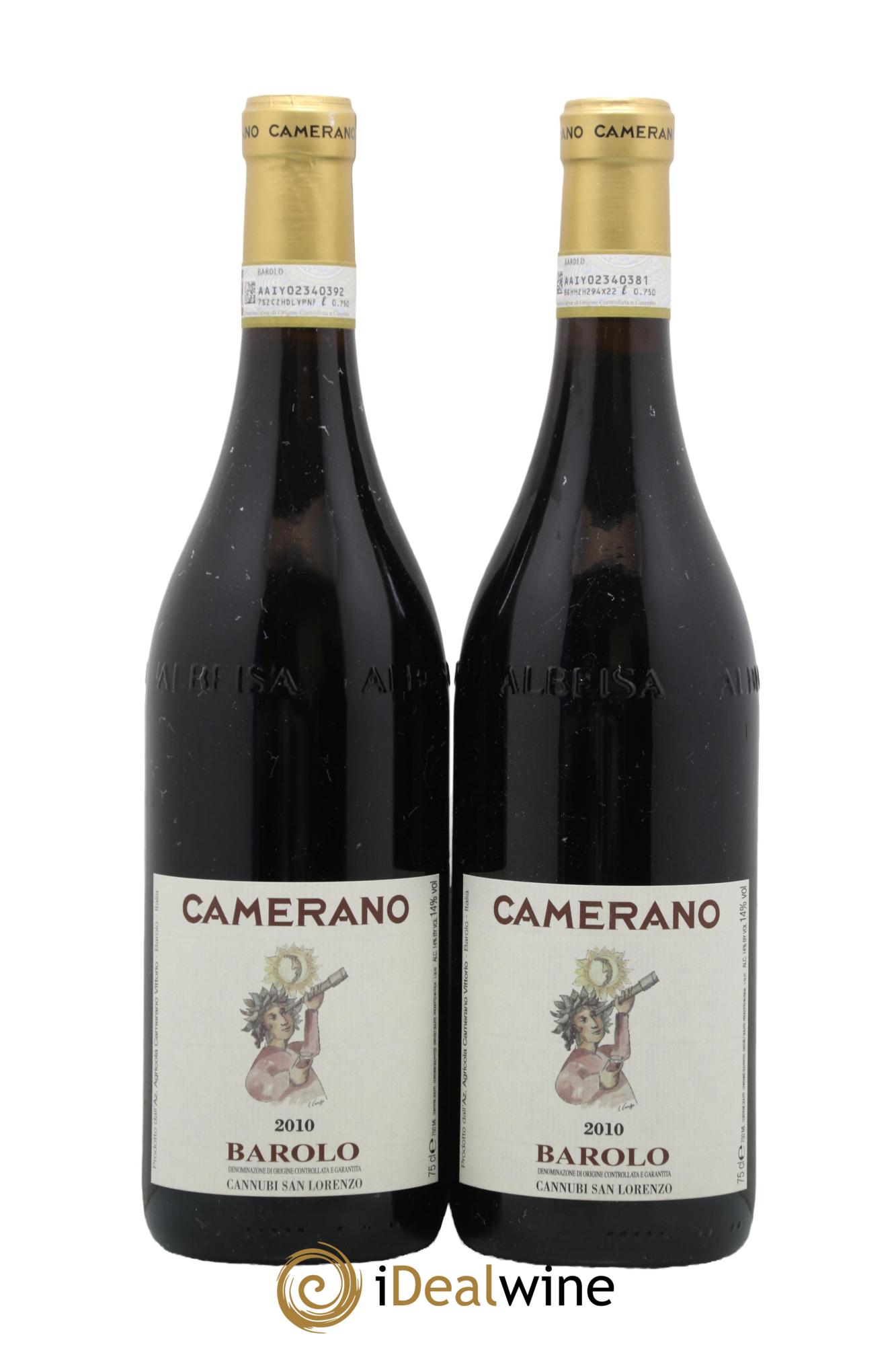 Acheter vin Barolo DOCG Camerano Cannubi San Lorenzo 2010 (lot: 2465723)