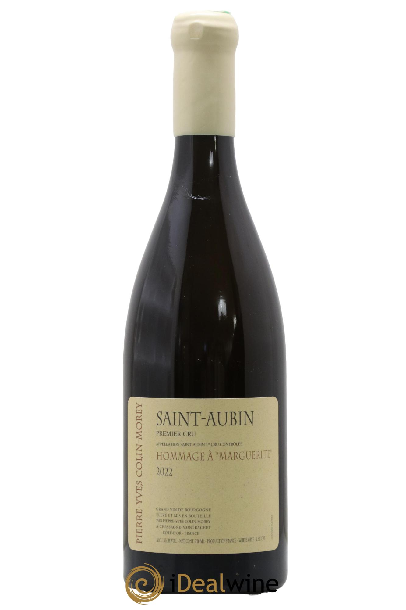 Acheter vin Saint-Aubin 1er Cru Hommage à Marguerite Pierre-Yves Colin ...