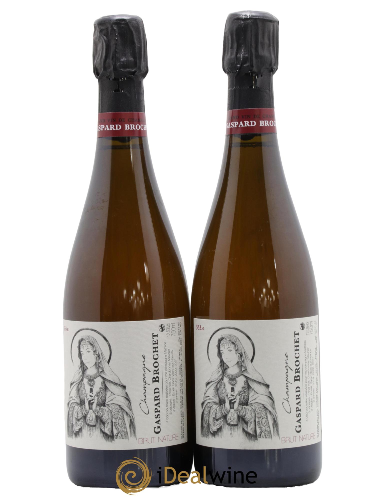 Acheter vin Champagne 333.e Gaspard Brochet (lot: 2563529)