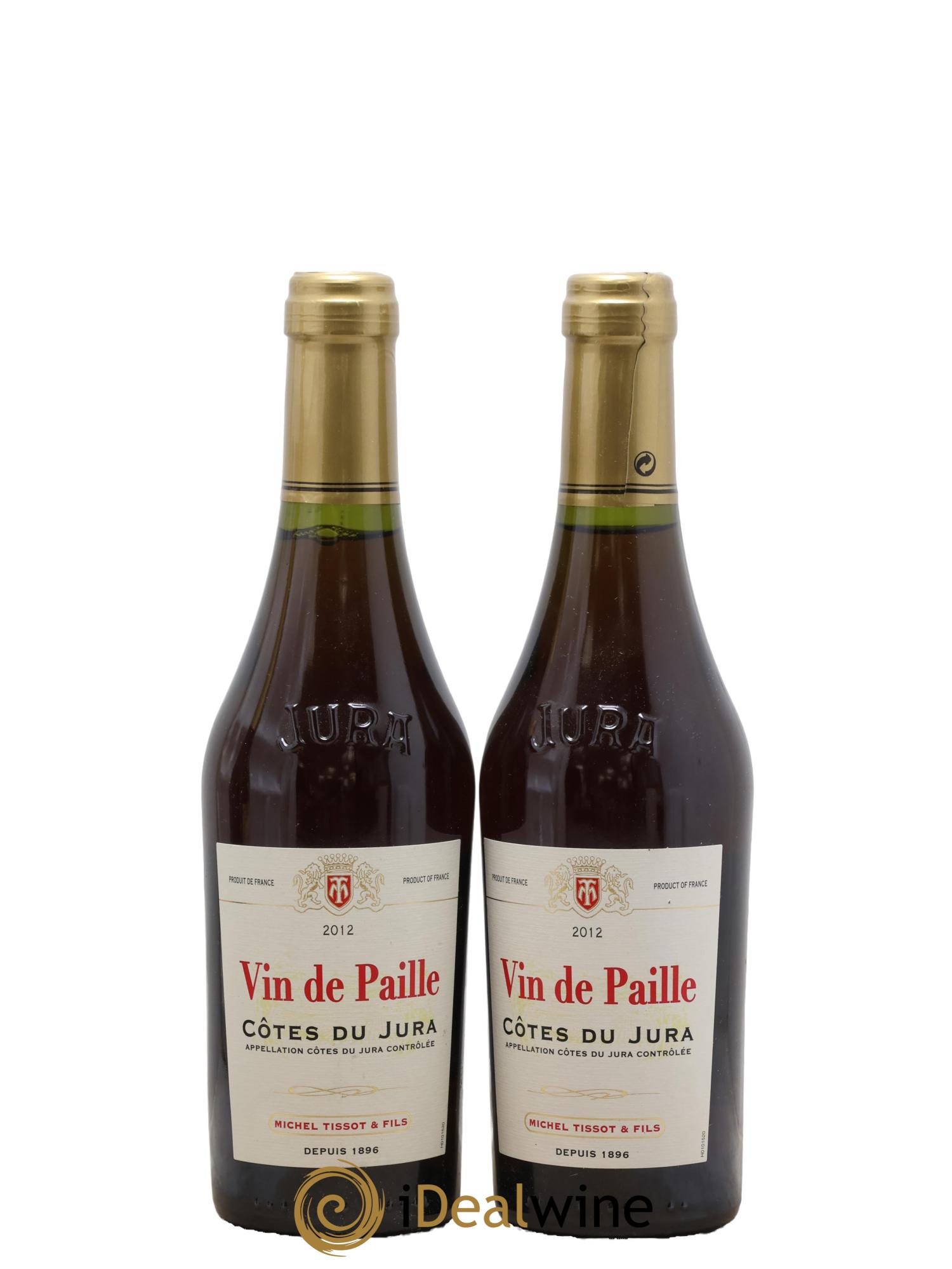 Acheter vin Côtes du Jura Vin de Paille Michel Tissot Et Fils 2012 (lot ...