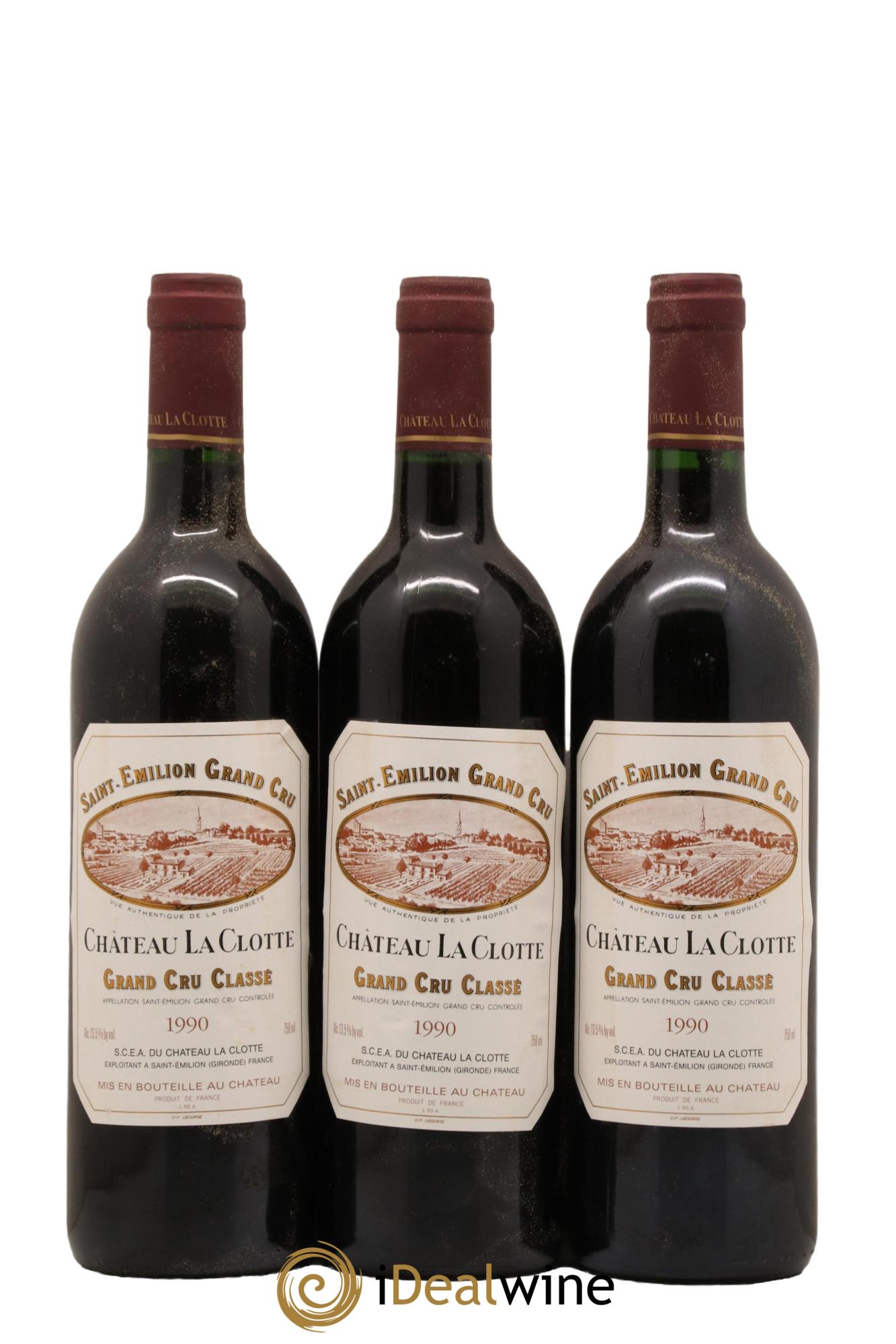 Buy Château la Clotte 1990 (lot: 2331376)