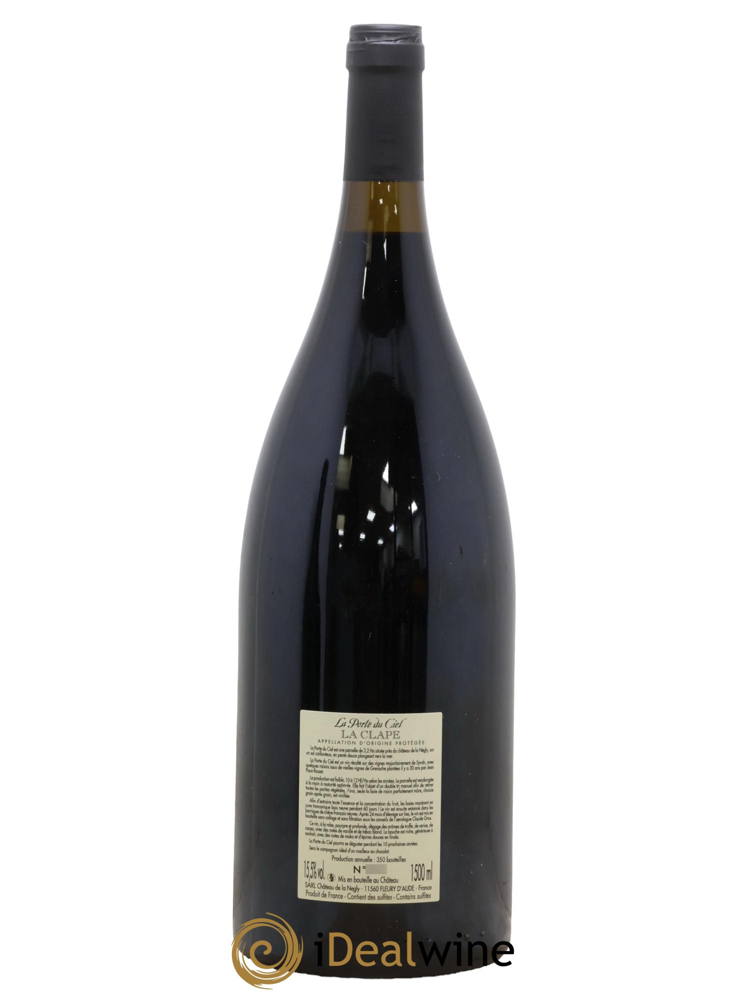 Acheter vin Coteaux du Languedoc La Clape Château de La Négly La Porte ...