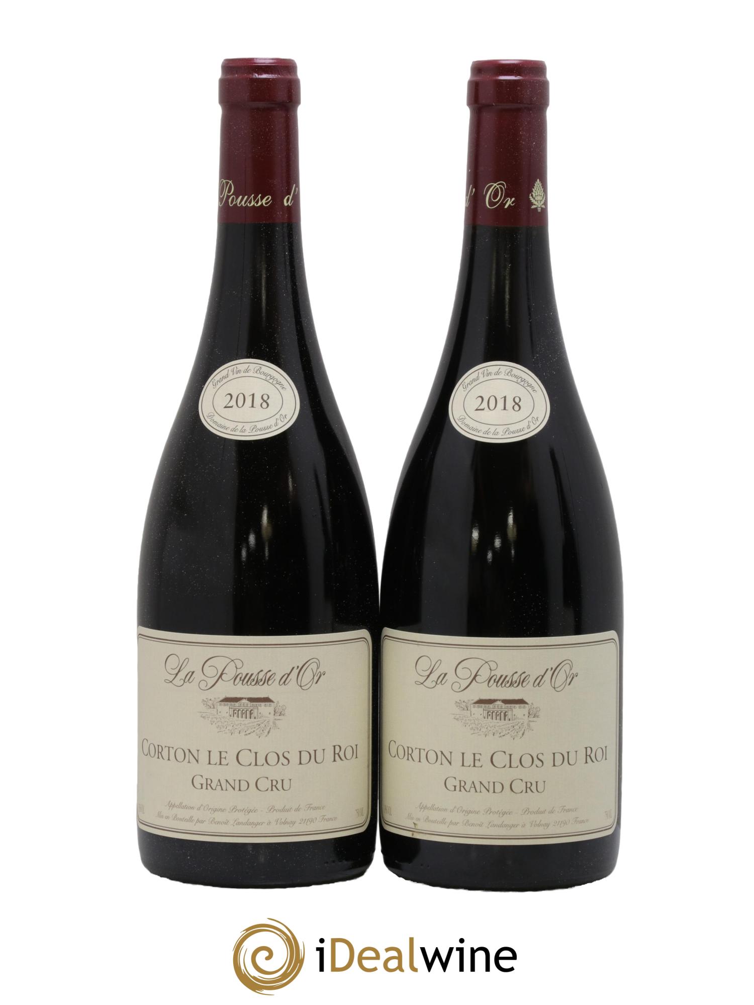 Acheter vin Corton Grand Cru Clos du Roi La Pousse d'Or (Domaine de ...