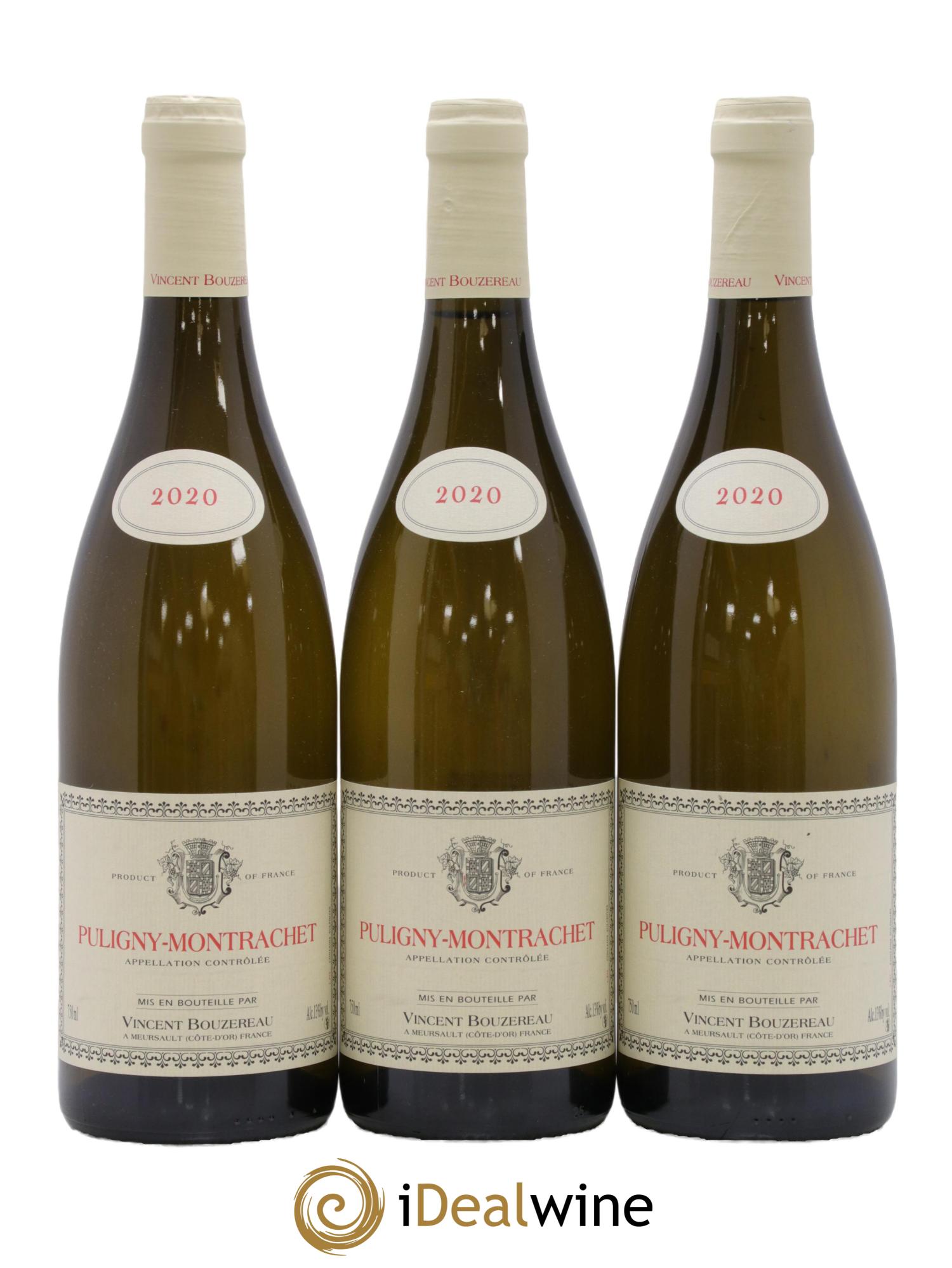 Acheter vin Puligny-Montrachet Vincent Bouzereau (Domaine) 2020 (lot ...