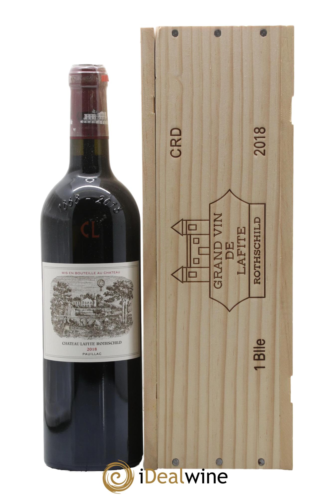 Buy Château Lafite Rothschild 1er Grand Cru Classé 2018 (lot: 2620346)