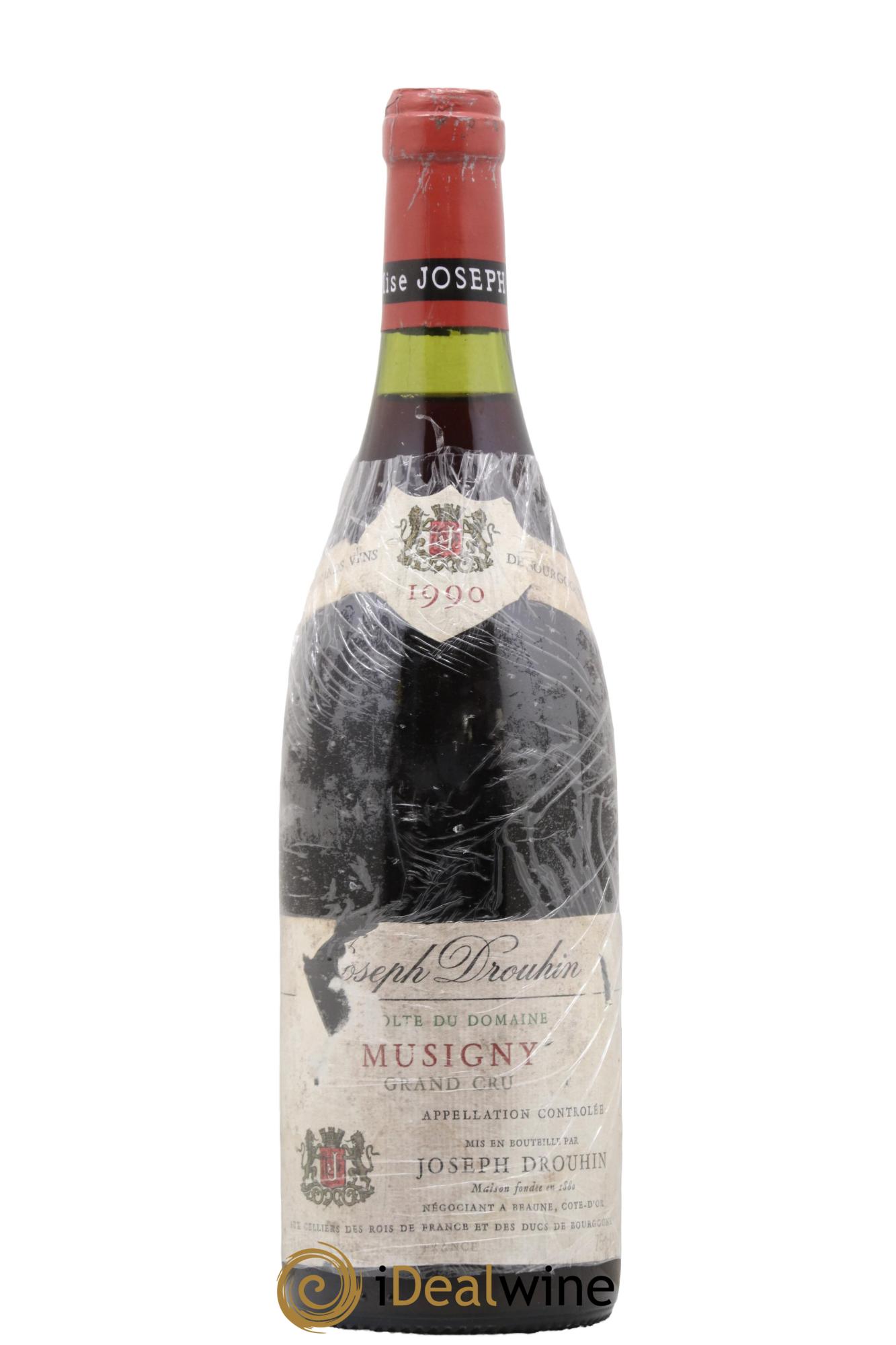 Buy Musigny Grand Cru Joseph Drouhin 1990 (lot: 2448833)