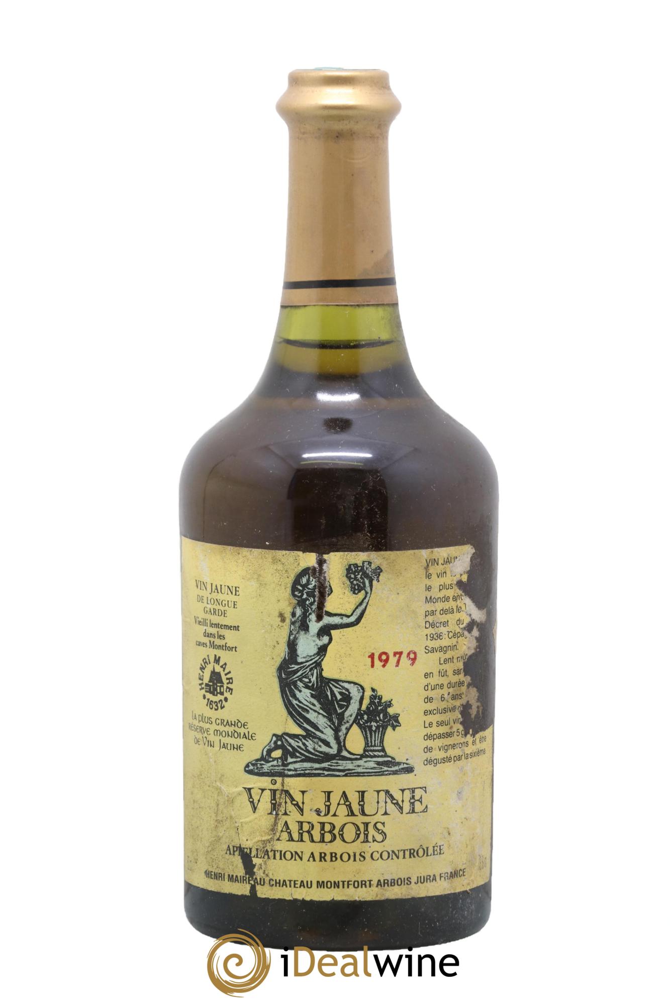 Acheter Arbois Vin Jaune Domaine Henri Maire 1979 (lot: 2441567)