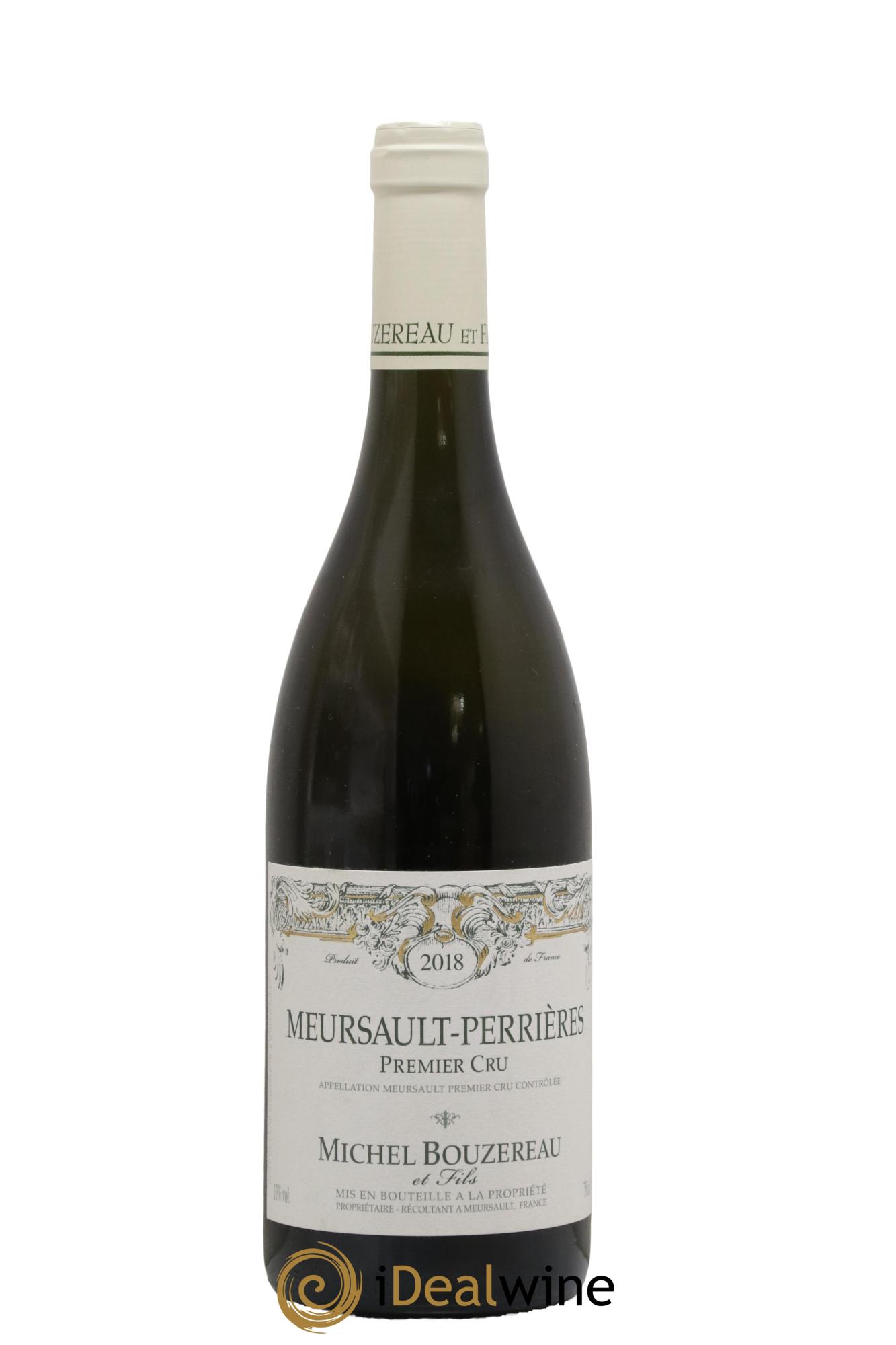 Buy Meursault 1er Cru Perrières Michel Bouzereau et Fils (Domaine) 2018 ...