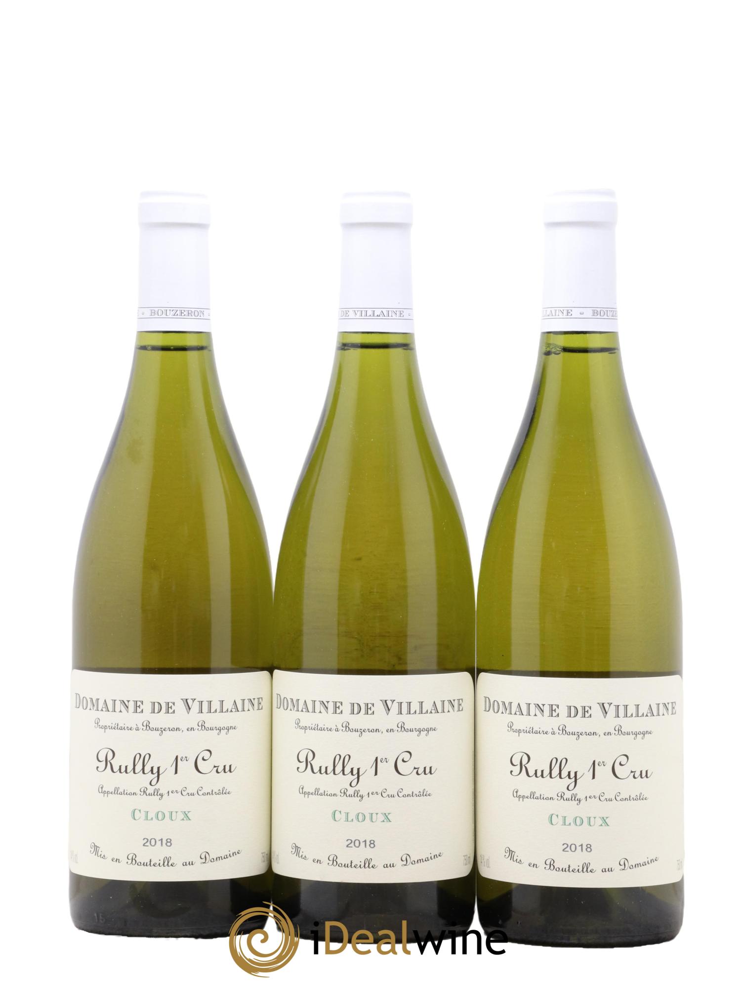 Acheter vin Rully 1er Cru Les Cloux Domaine de Villaine 2018 (lot: 2430216)