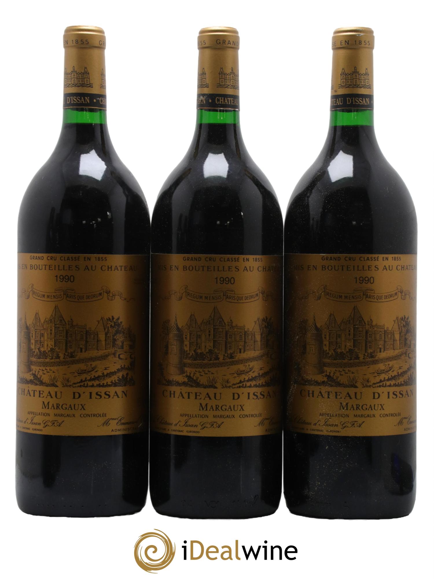 Buy Château d'Issan 3ème Grand Cru Classé 1990 (lot: 2373551)