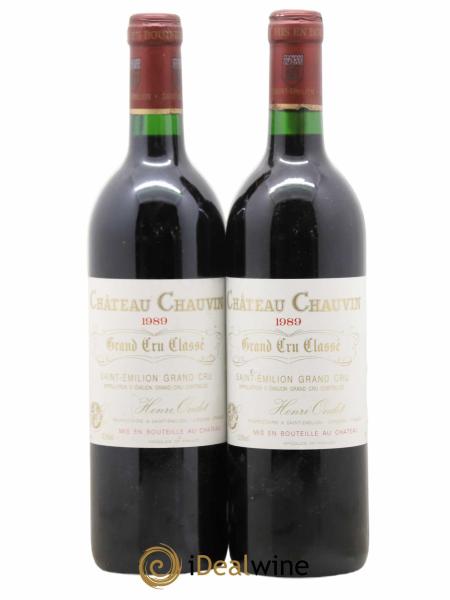 Acheter vin Château Chauvin Grand Cru Classé 1989 (lot: B2238918-7231)