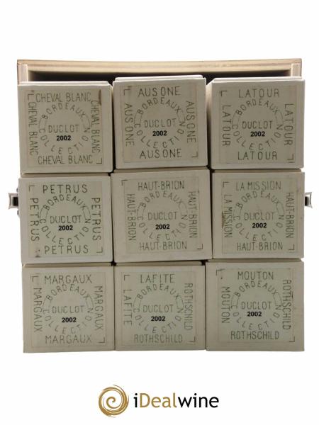Acheter Caisse Collection Duclot Petrus - Lafitte - Margaux - Mouton Rothschild - Latour - Haut ...