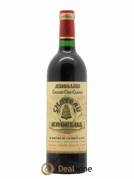 Acheter vin Château Angélus 1er Grand Cru Classé A 1993 (lot: B2261428 ...