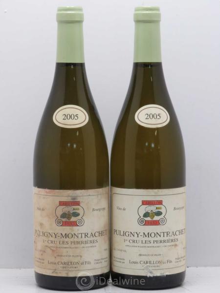 Acheter Puligny-Montrachet 1er Cru Les Perrières Louis Carillon & Fils ...