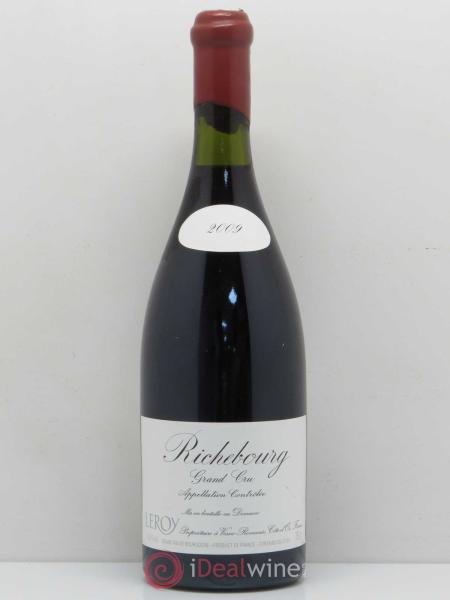 Acheter Richebourg Grand Cru Leroy (Domaine) 2009 (lot: B2094867-5589)