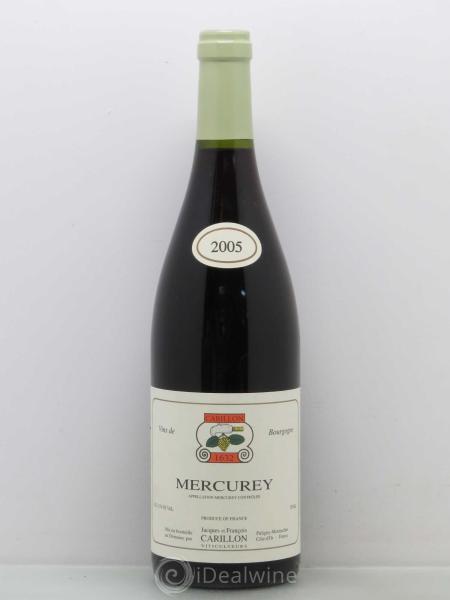 Acheter Mercurey Domaine Louis Carillon Pere Et Fils 2005 (lot ...