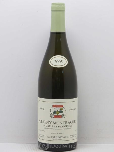 Acheter vin Puligny-Montrachet 1er Cru Les Perrières Louis Carillon ...