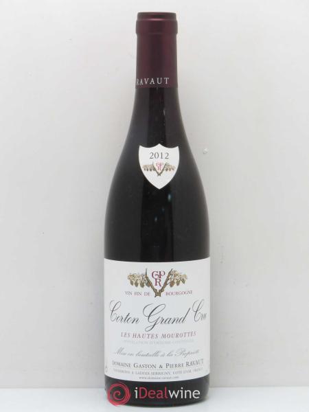 Buy Corton Grand Cru Les Hautes Mourottes Gaston Et Pierre Ravaut 2012 ...